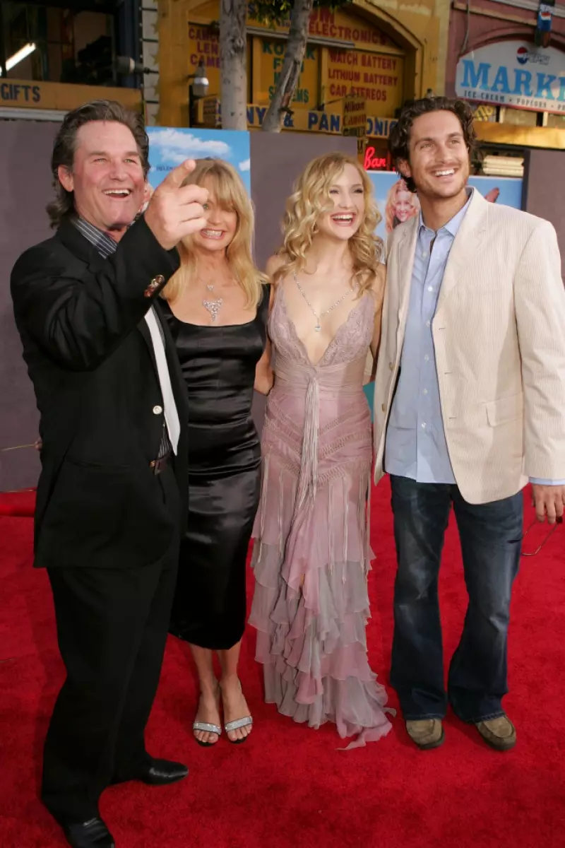 Goldie Hawn Kurt Russell Kate Hudson Oliver Hudson