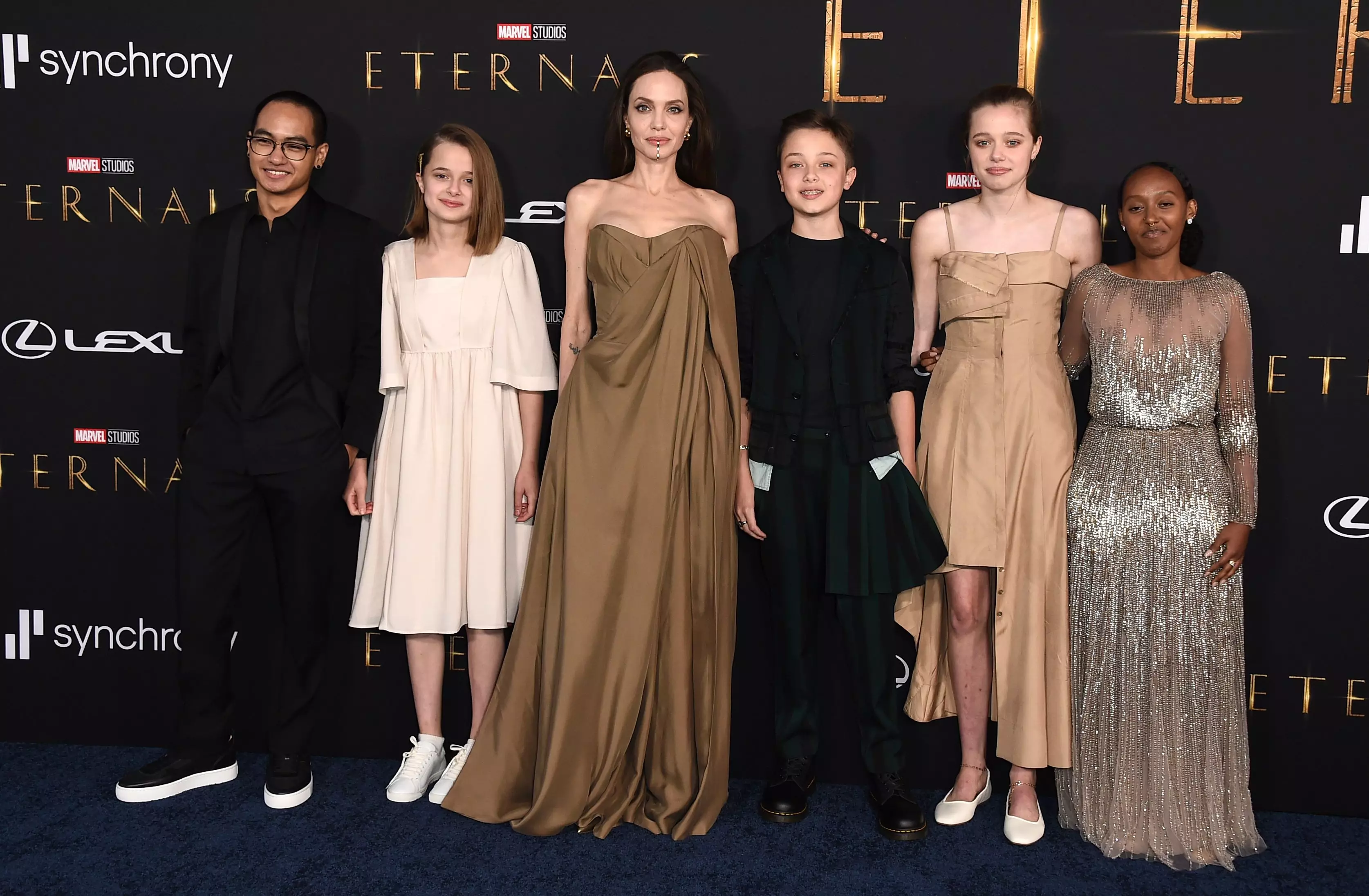 Angelina Jolie Reny fitaizana ray aman-dreny 6 ankizy