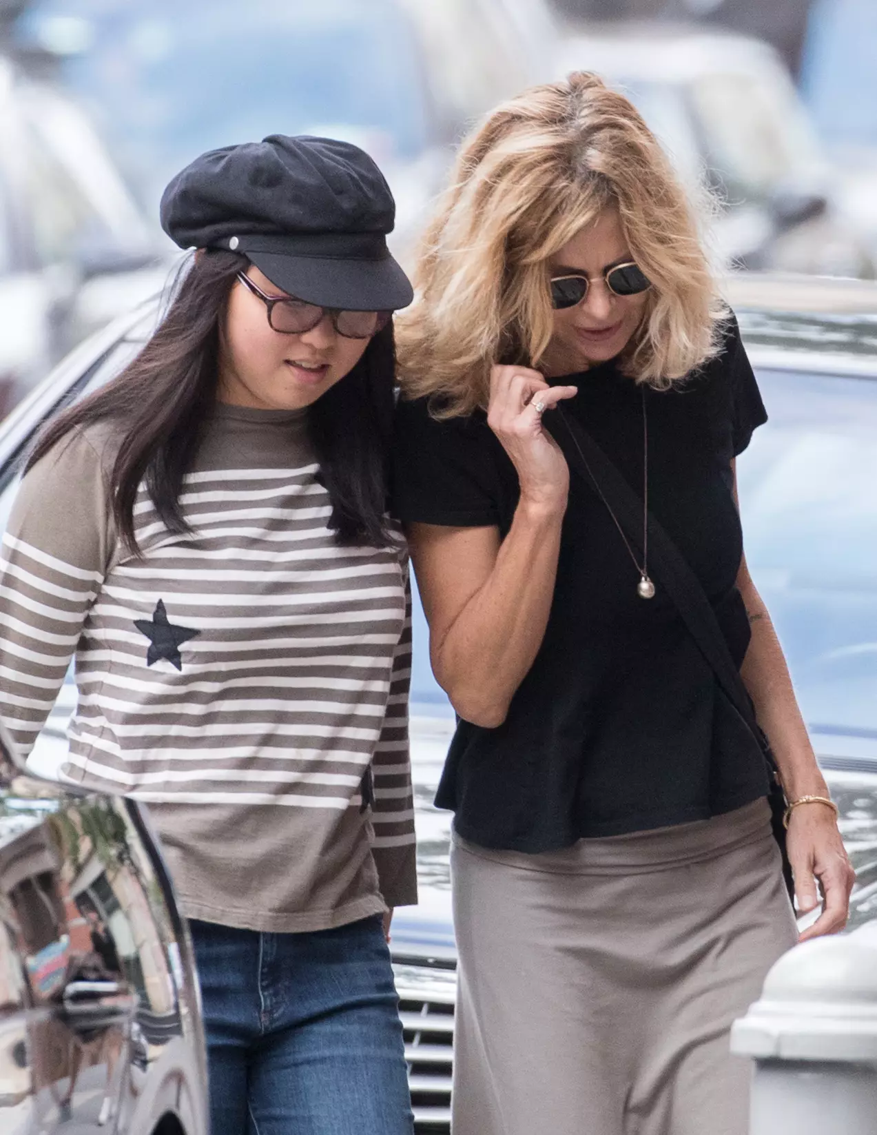 Meg Ryan dan anak perempuannya Daisy True Ryan di New York