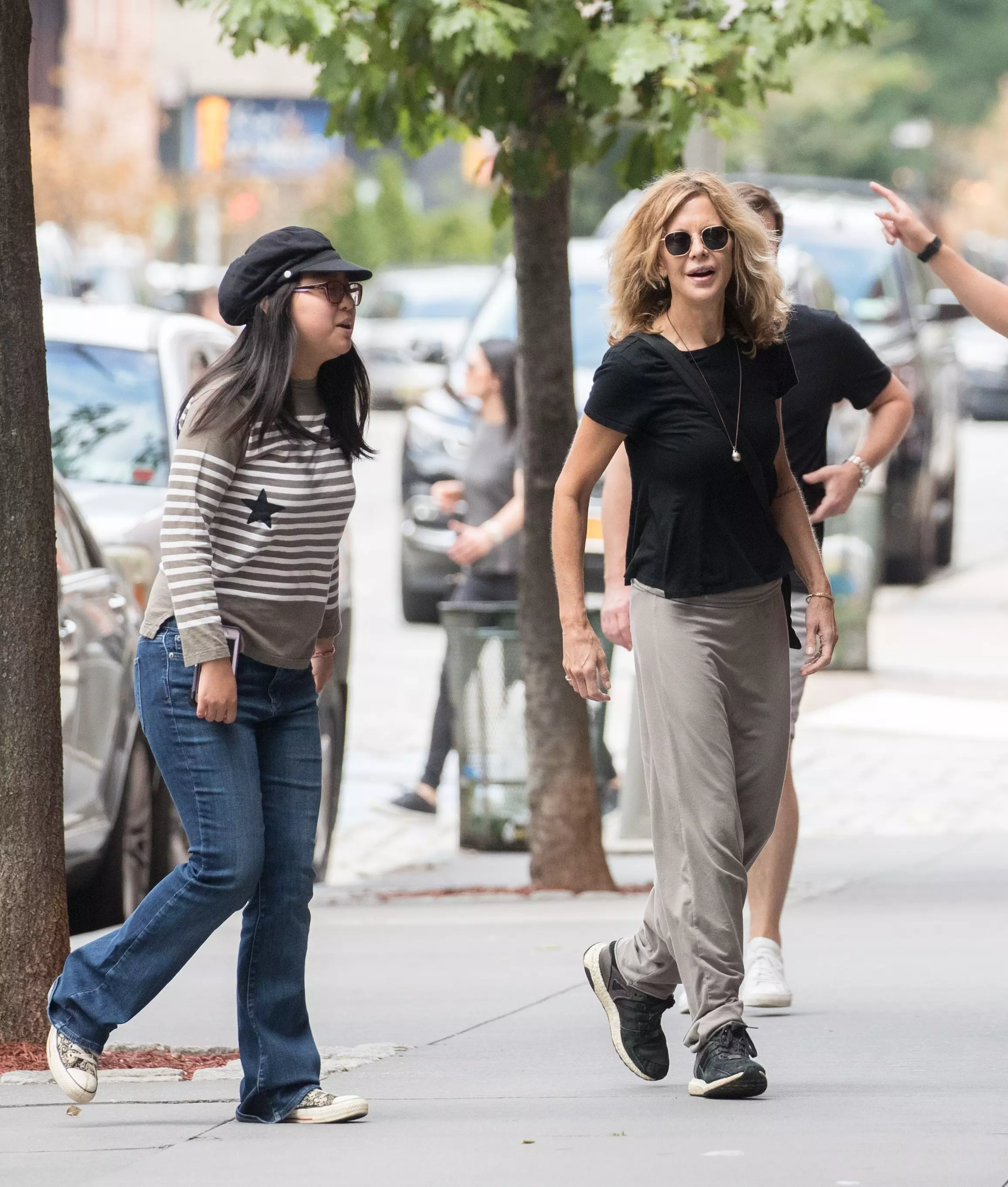 Meg Ryan dan anak perempuannya Daisy True Ryan di New York