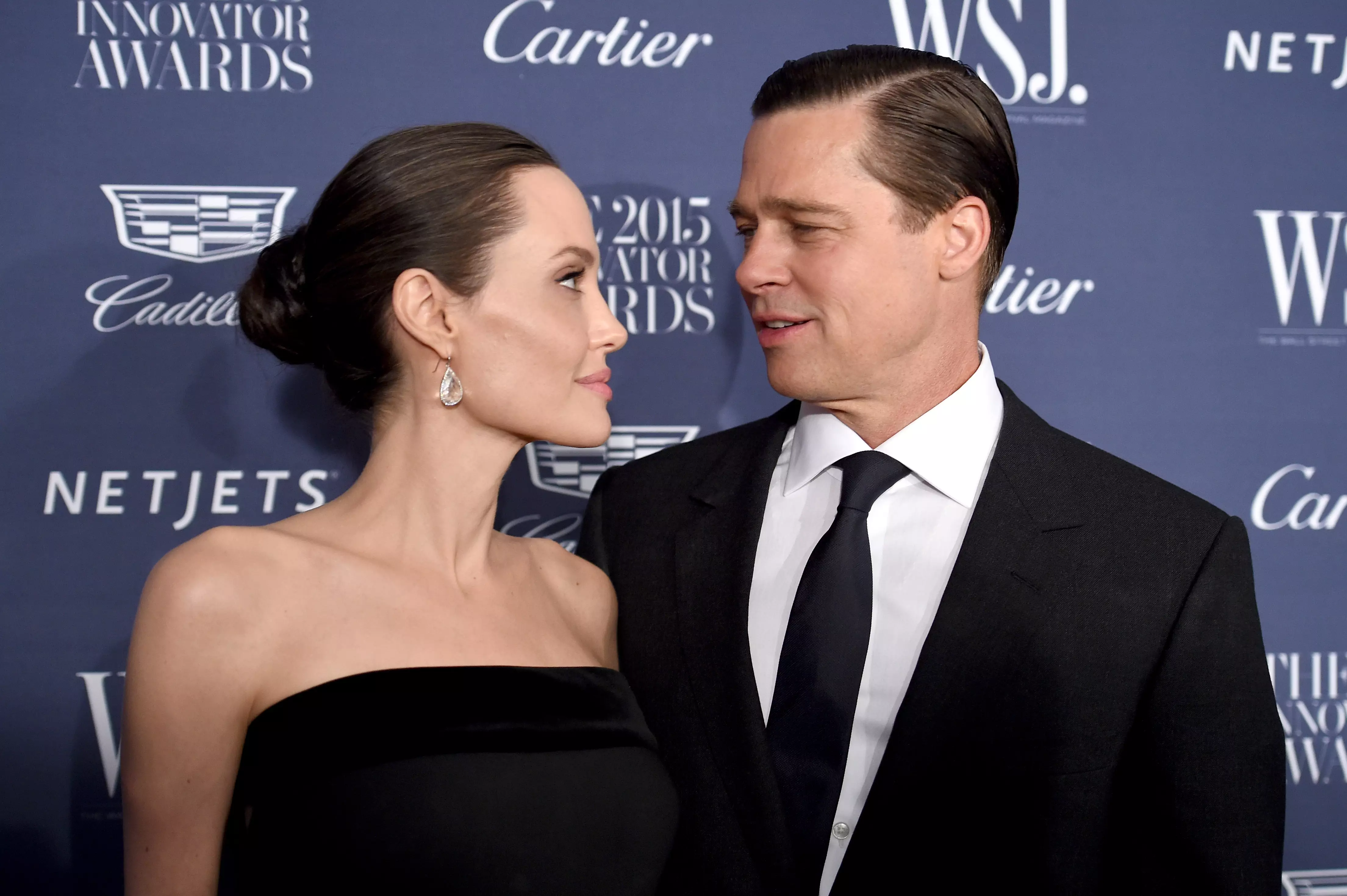 Brad Pitt Angelina Jolie Getty bildoj