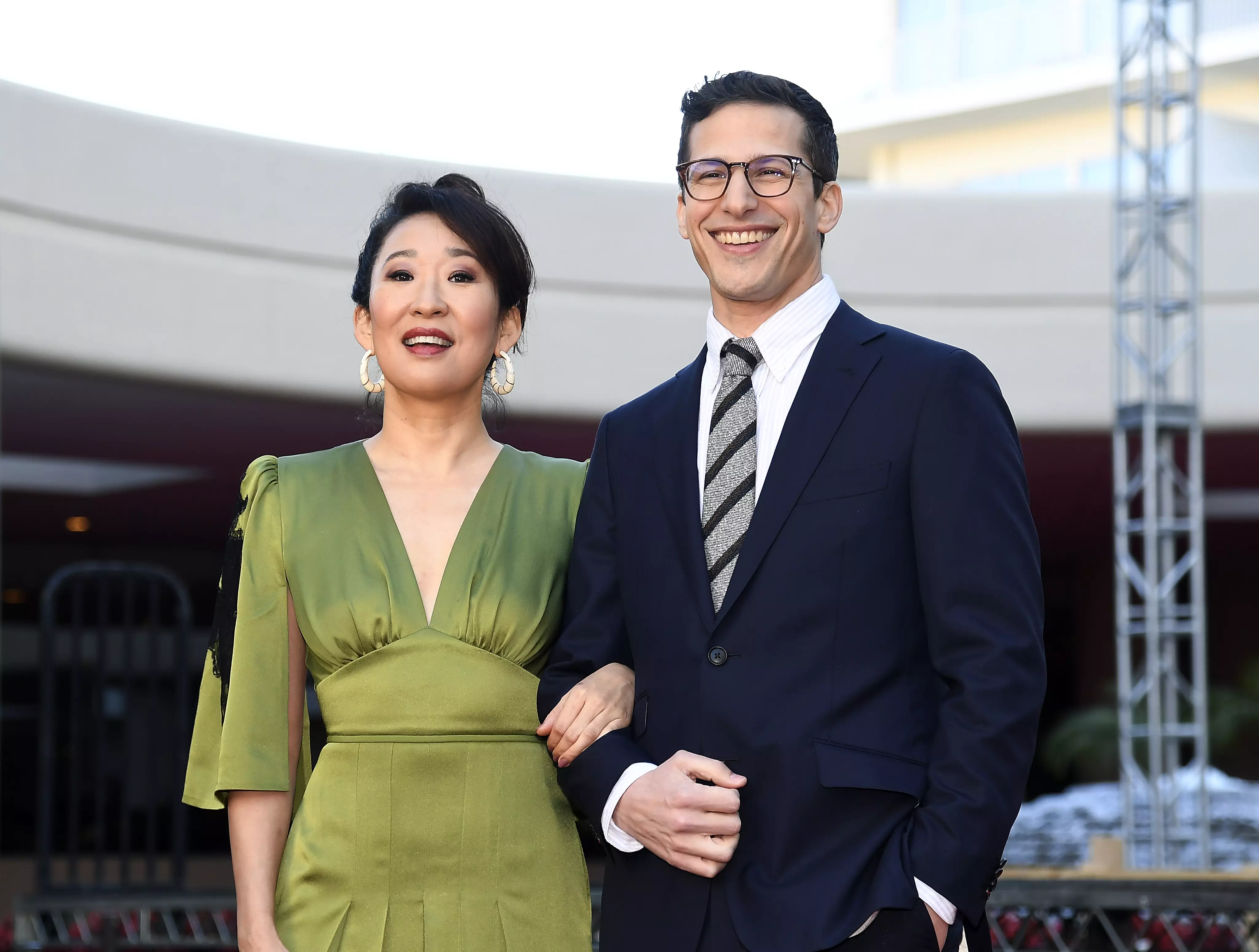 Sandra Oh jeung Andy Samberg