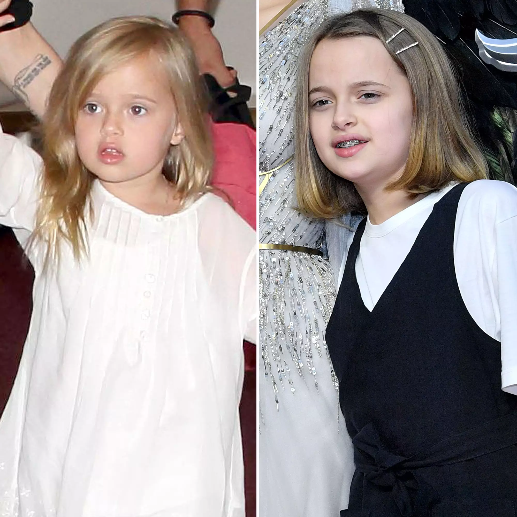 Regardez Angelina Jolie Les enfants de Brad Pitt grandir sous vos yeux Vivienne Marcheline Jolie-Pitt