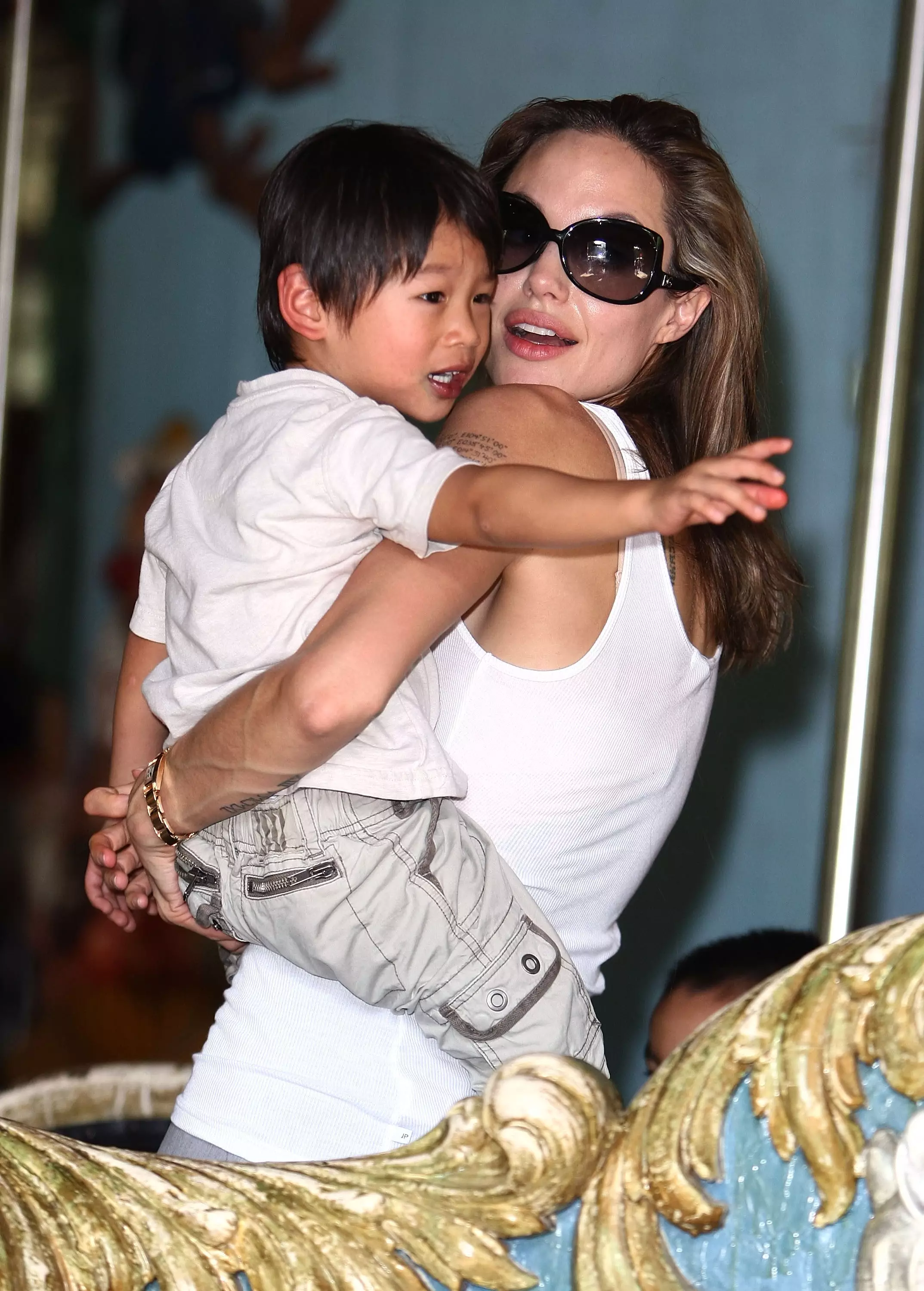 Angelina Jolie Son Pax Getty Images