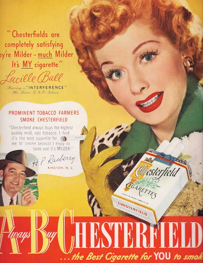 lucille-ball-chesterfield-anuncio