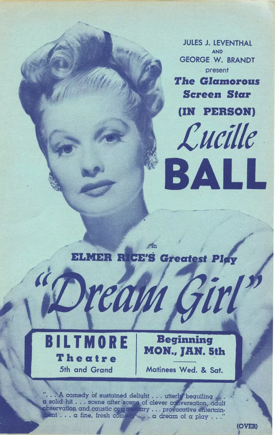 Lucille-ball-mafarki-yarinya