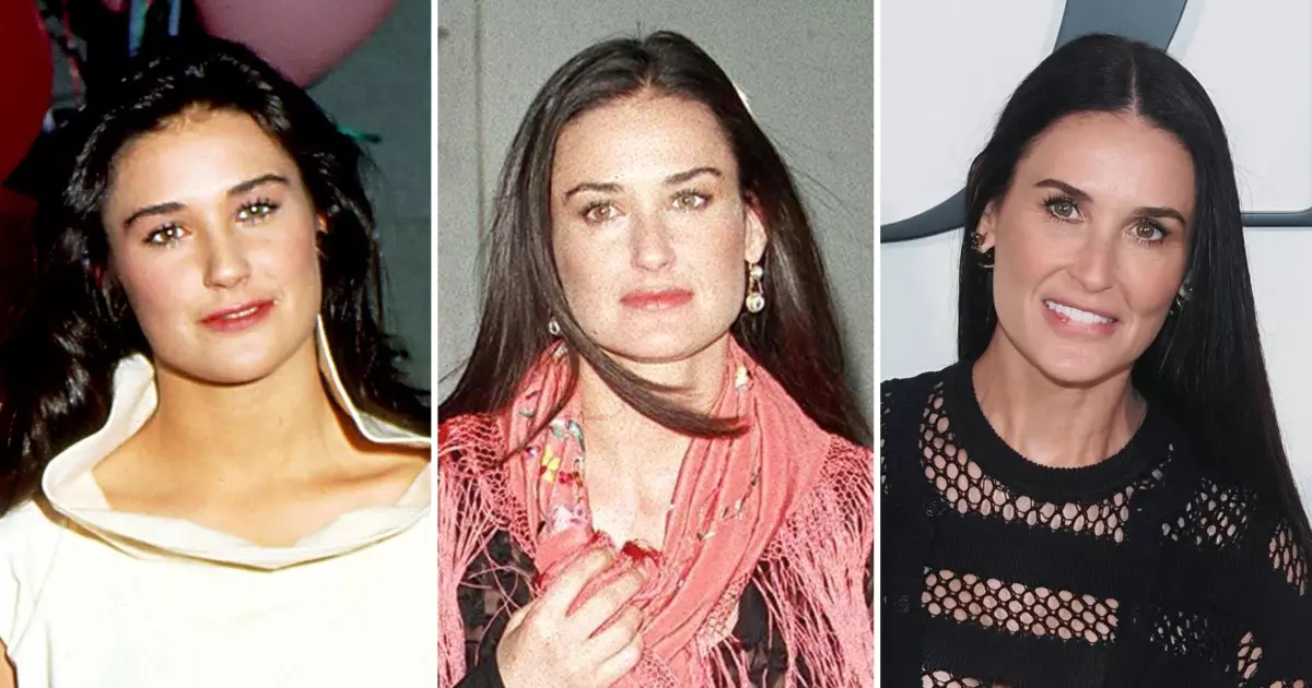 Demi Moore Young ទល់នឹងពេលនេះ៖ មើលការផ្លាស់ប្តូររបស់នាងនៅក្នុងរូបថត