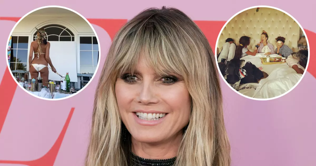 Wou lieft Heidi Klum? Fotoen Inside Her Bel Air Home