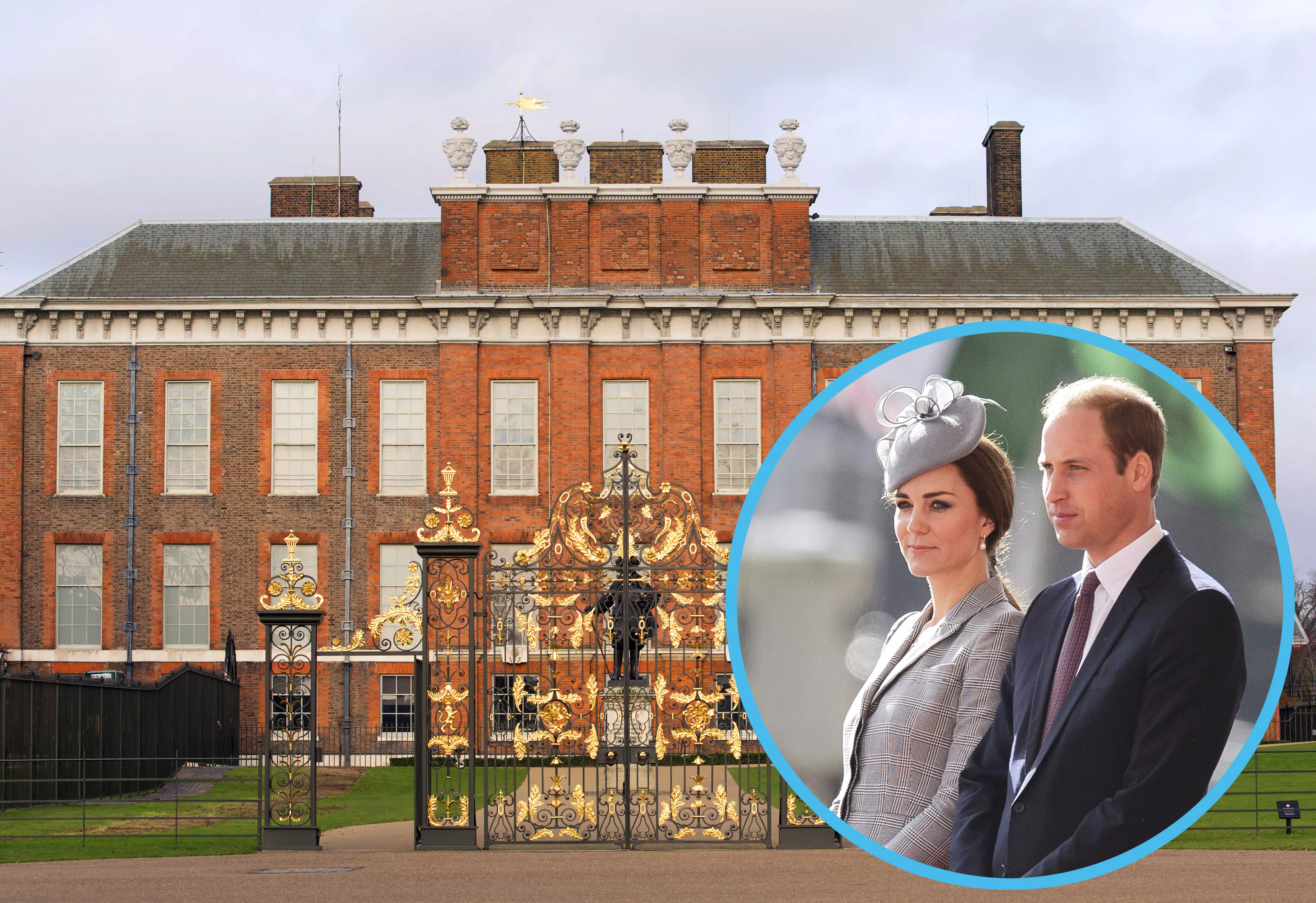 Kensington Palace imifanekiso yeGetty