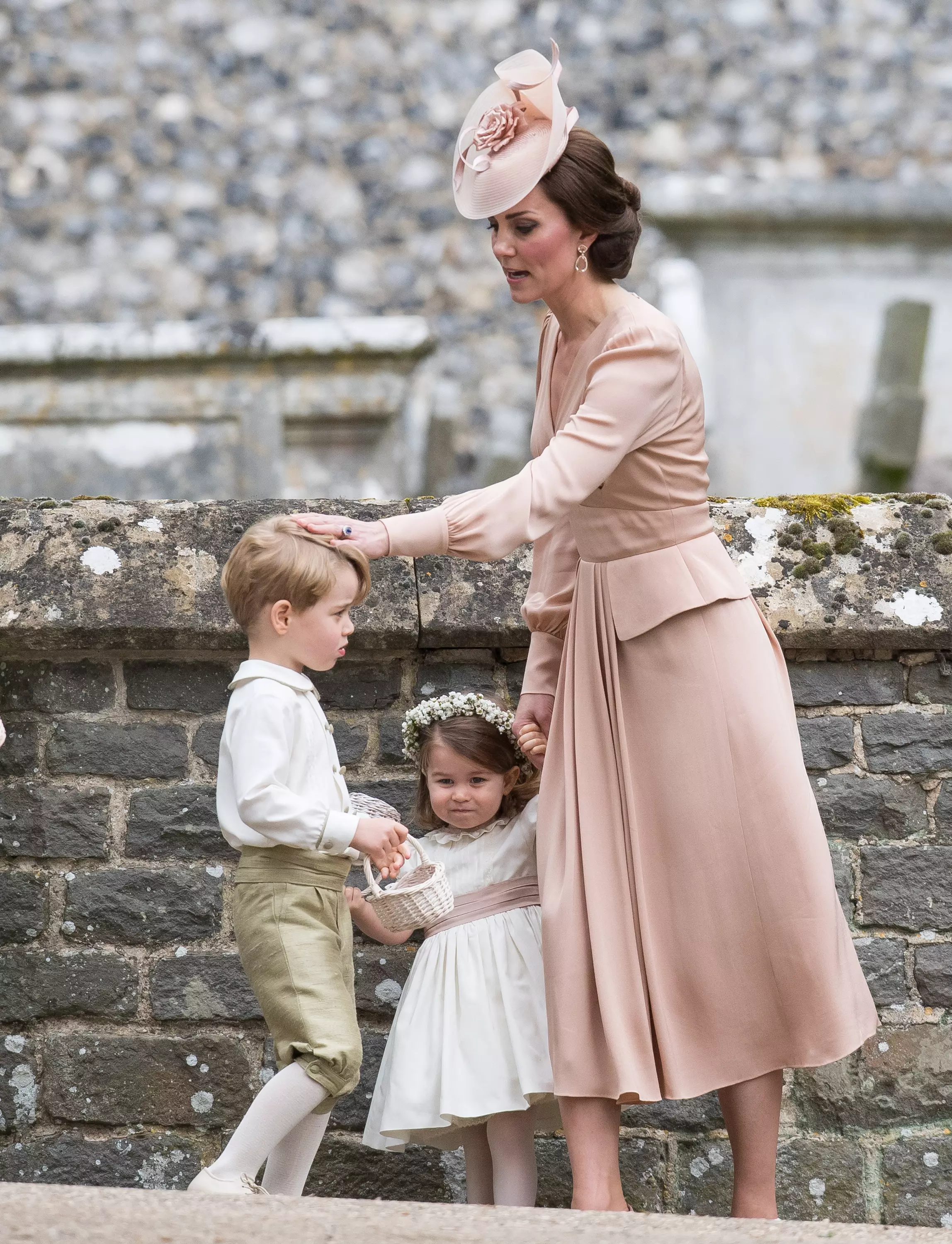 images prince george princess charlotte getty