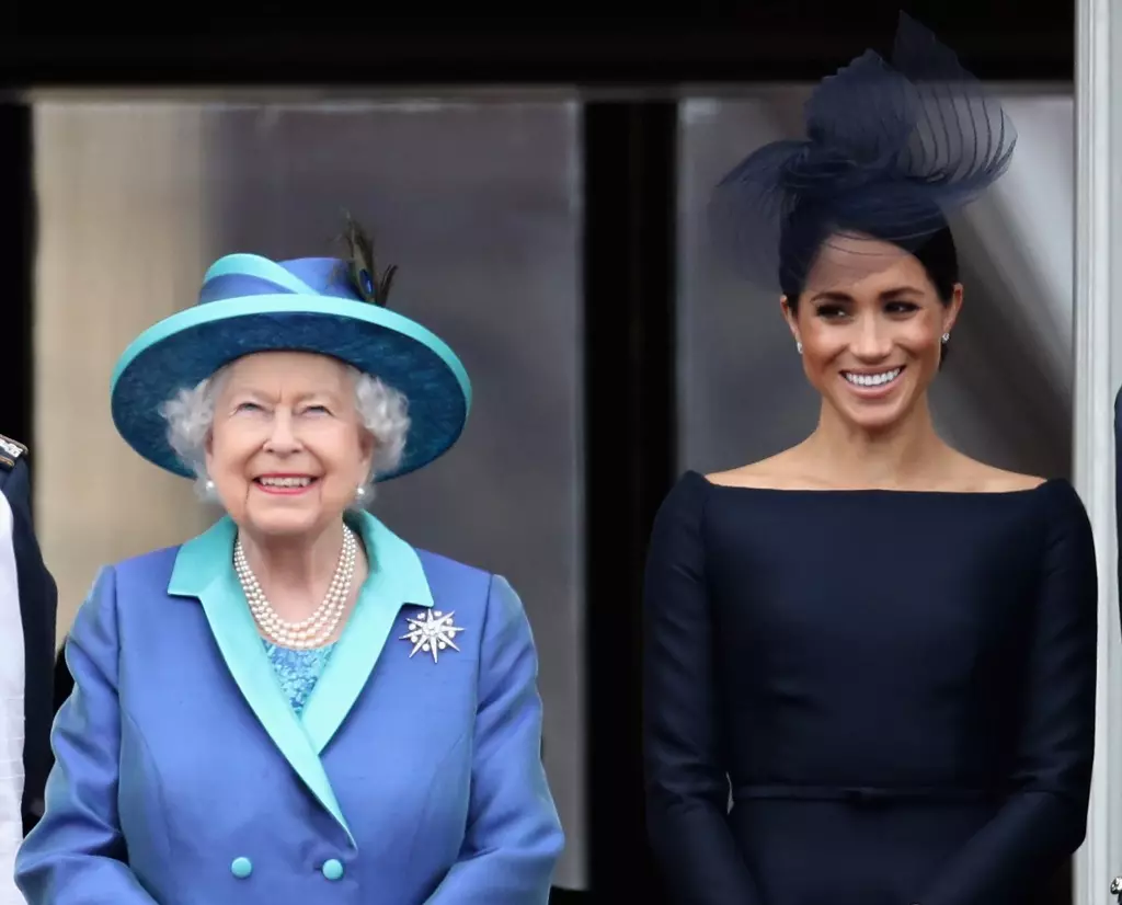 Sarauniya da Meghan