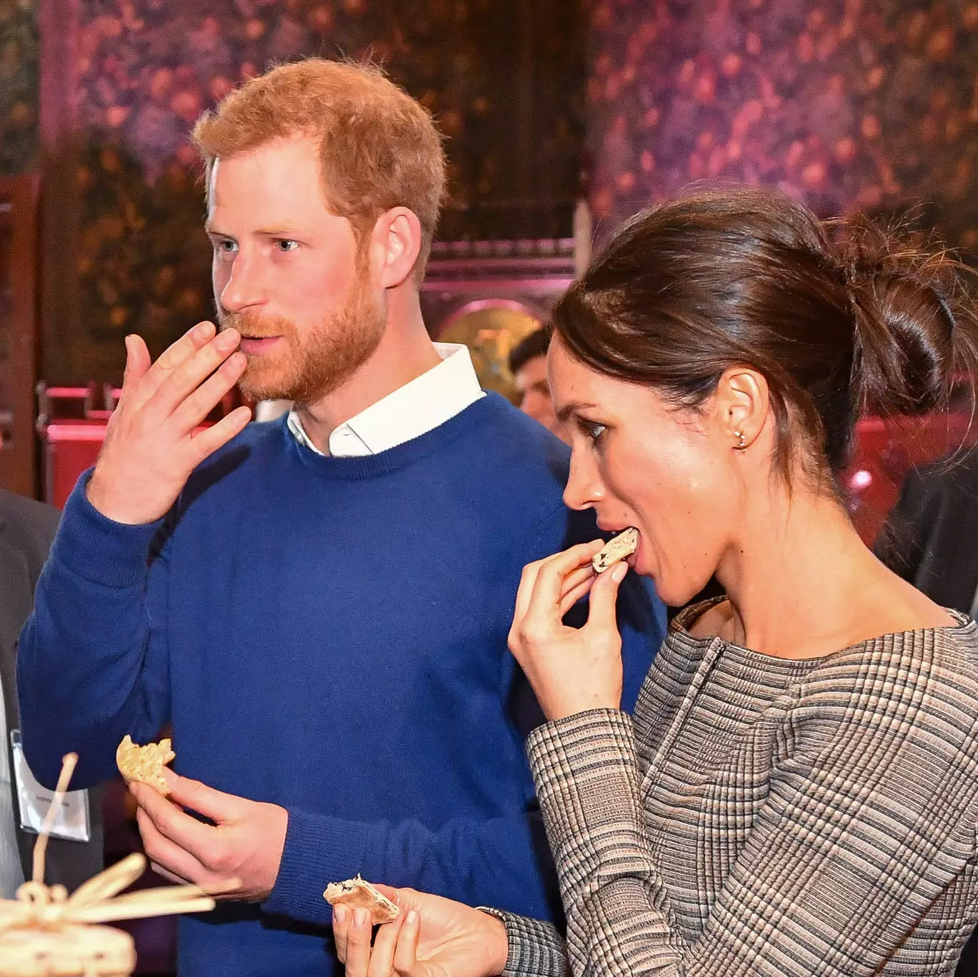 imagens de meghan markle comendo getty