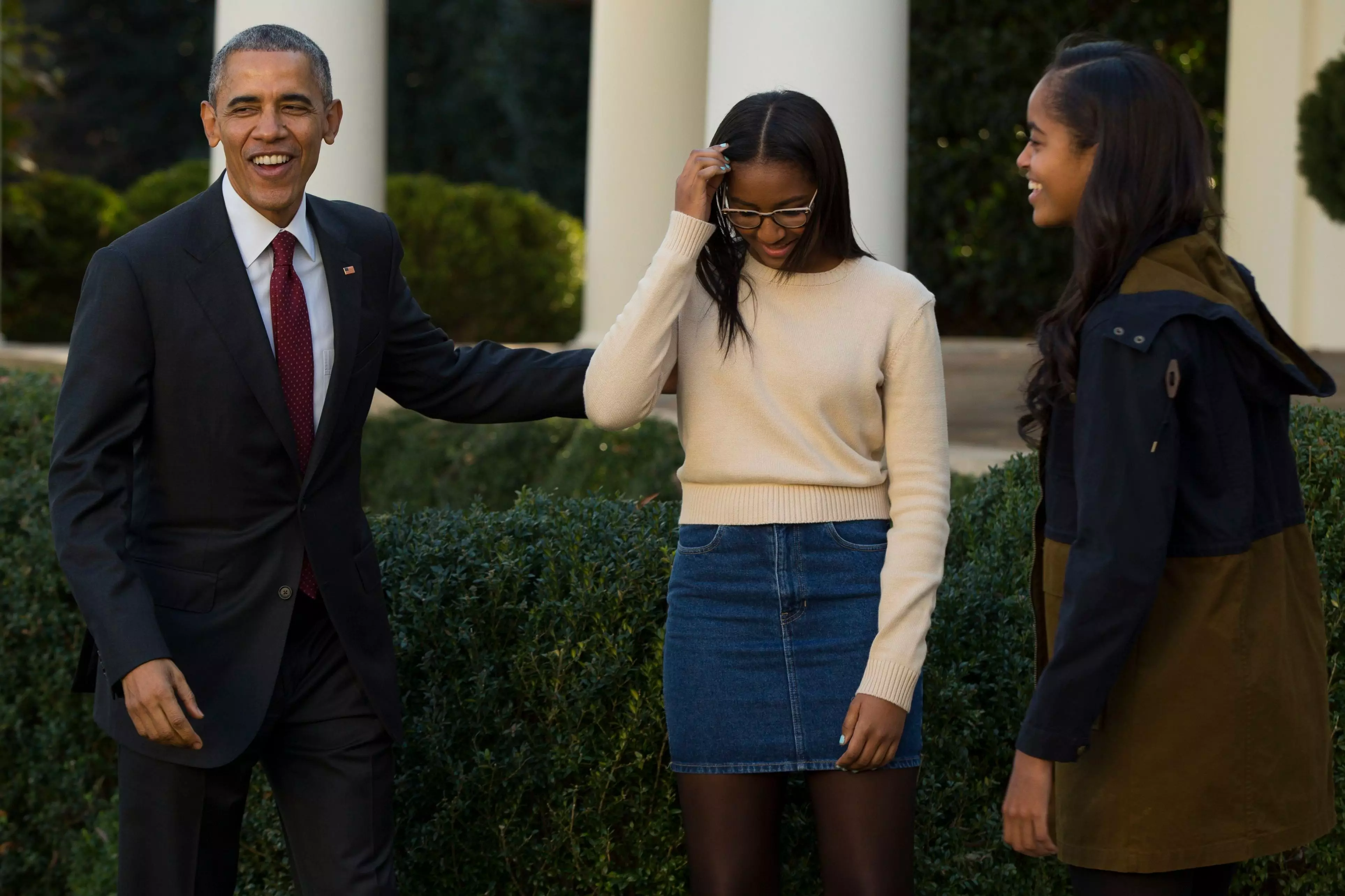 Барак Обама и семејството