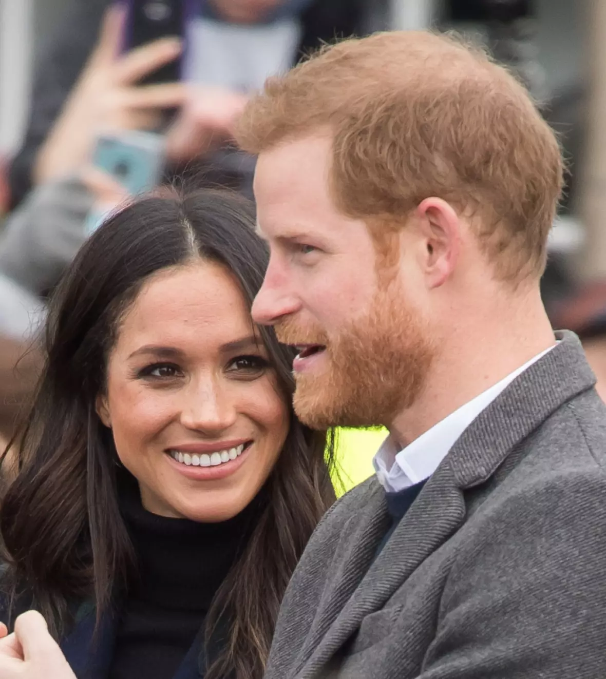 uPrince Harry kanye noMeghan Markle Getty Izithombe