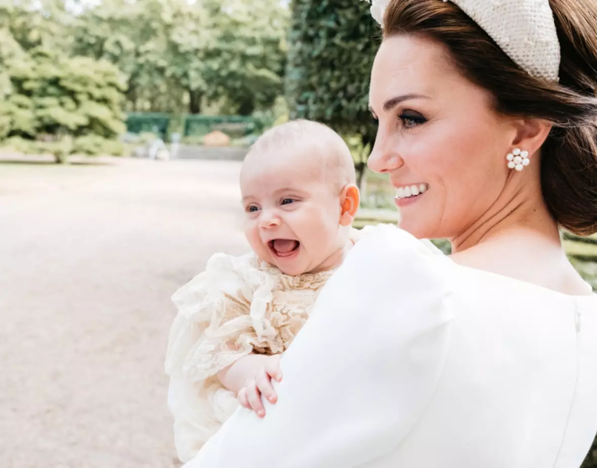 Kate Middleton og Prince Louis