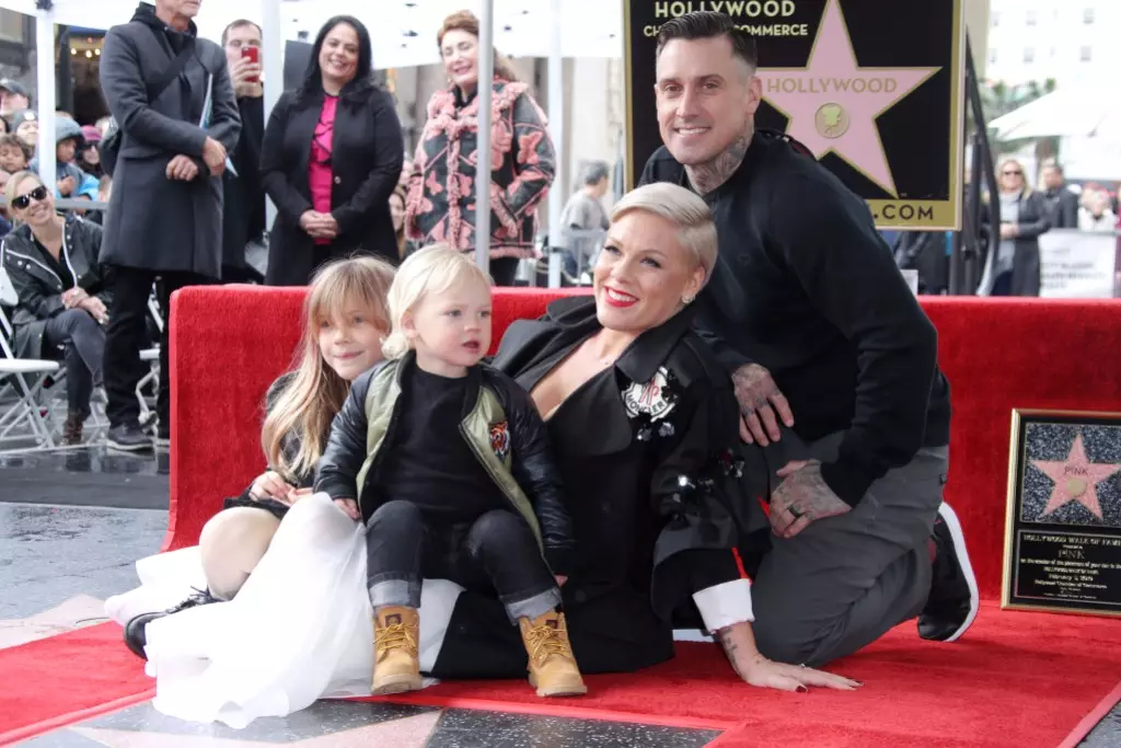 Pink palkittiin tähdellä Hollywood Walk of Famella, Los Angeles, USA – 5. helmikuuta 2019