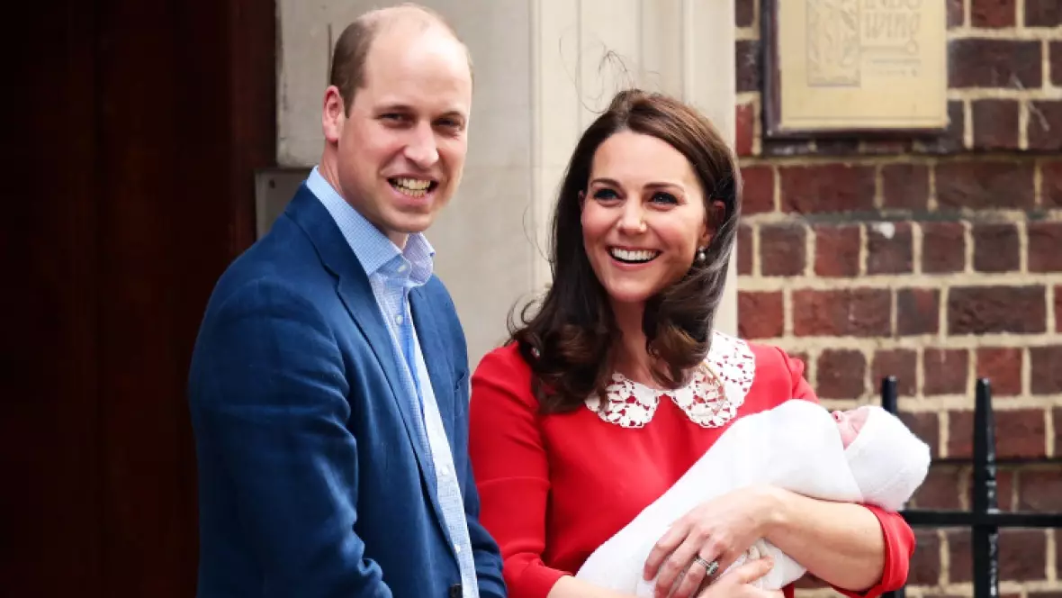 Kate, William a Louis