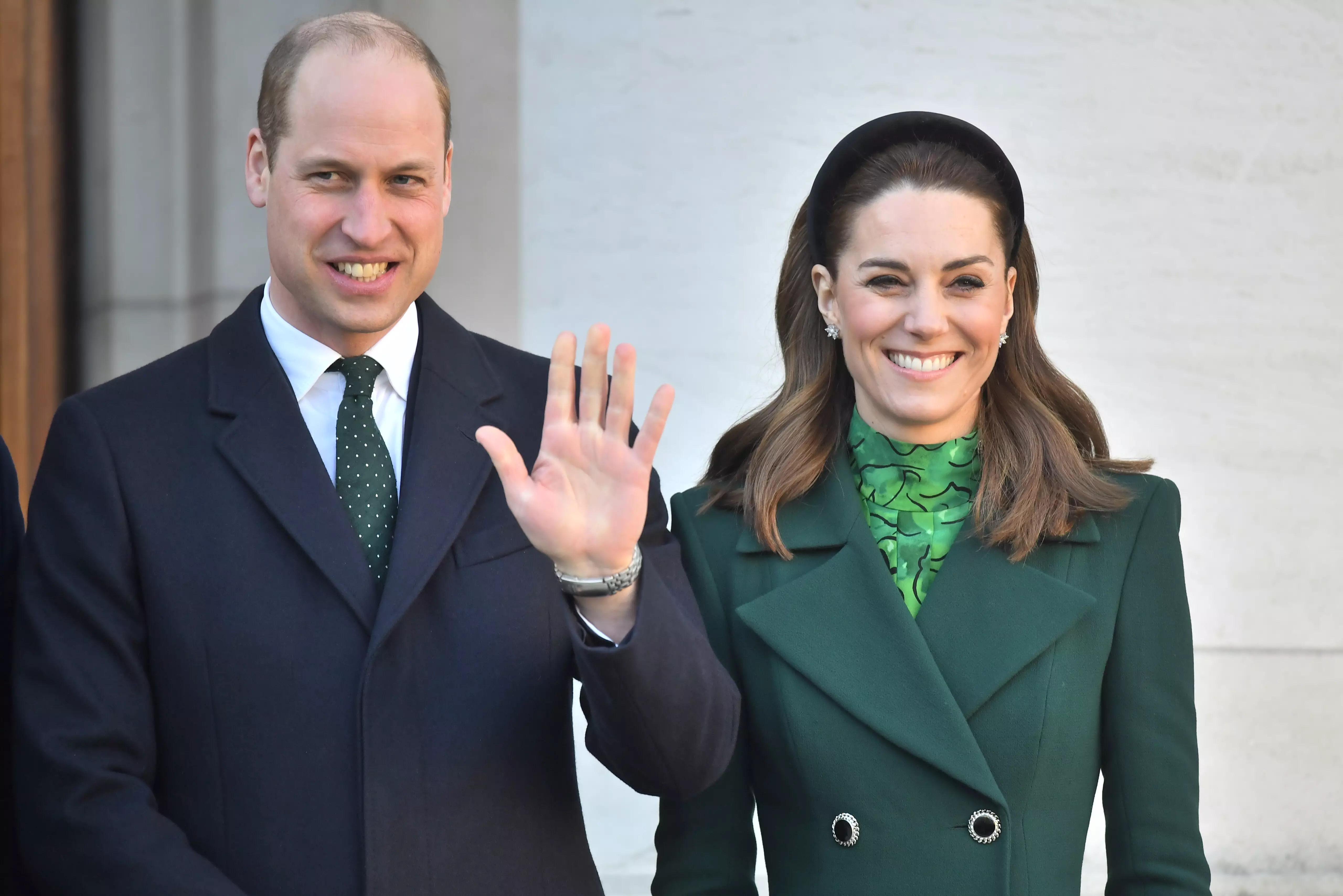 Prince William na Catherine Duchess wa Cambridge wanatembelea Ireland - 03 Machi 2020