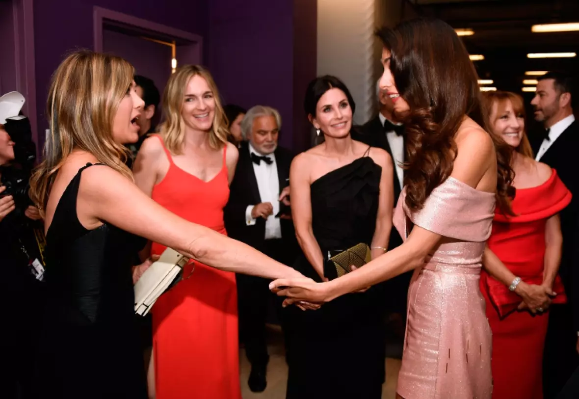 jennifer aniston amal clooney