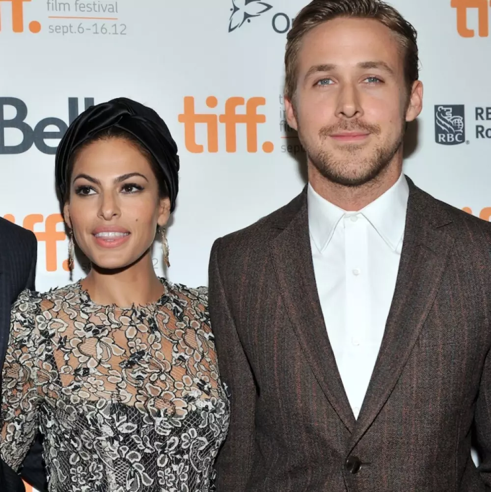 eva mendes ryan gosling getty attēli