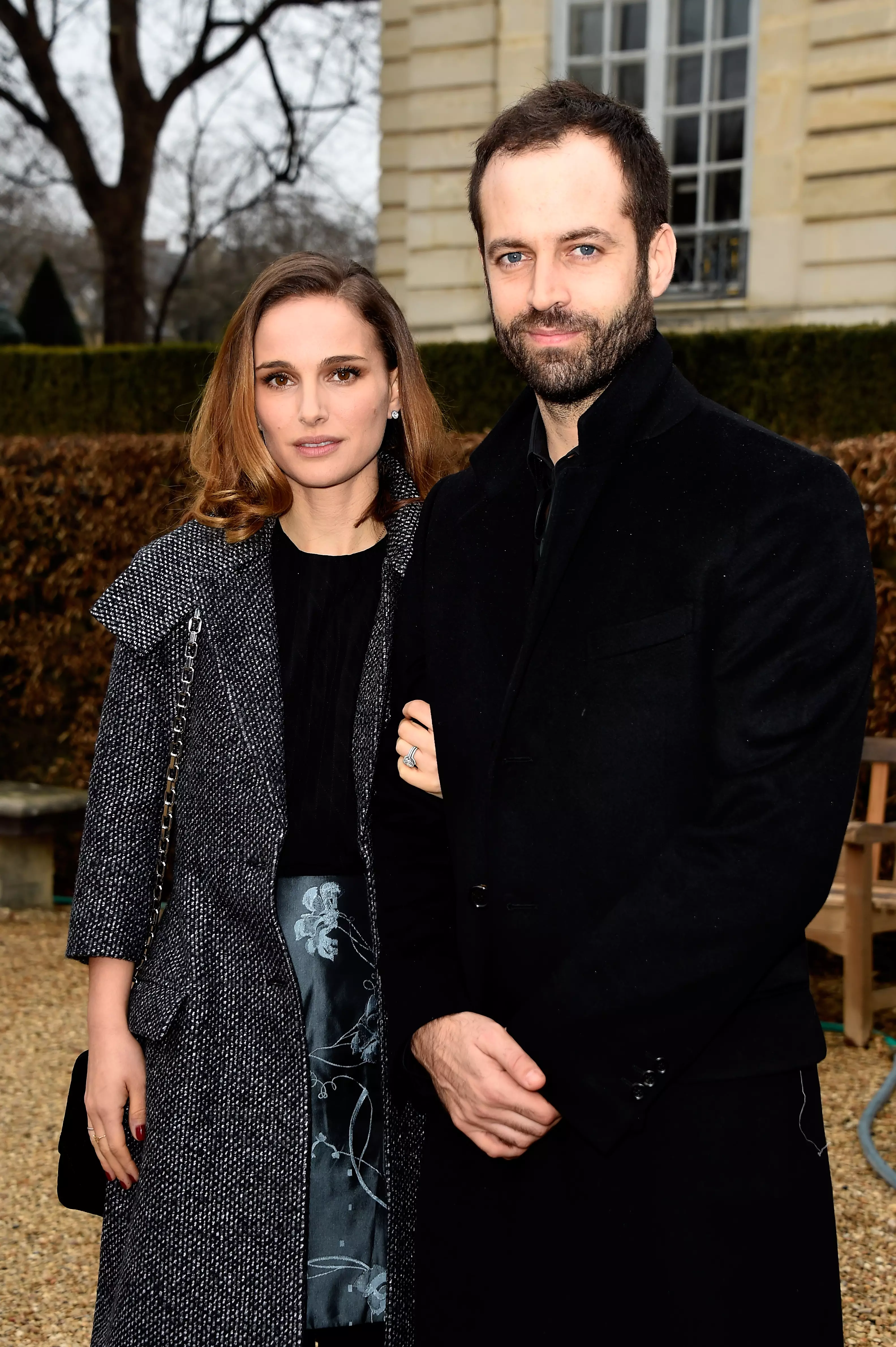 Natalie Portman en haar man Benjamin.