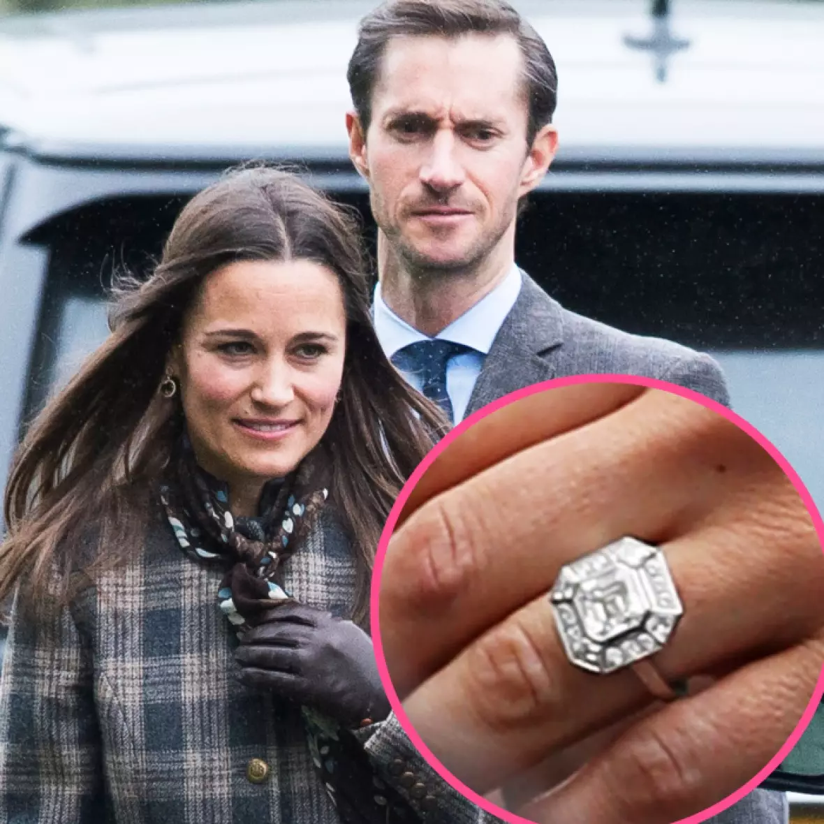 Pippa middleton adehun igbeyawo oruka Getty images