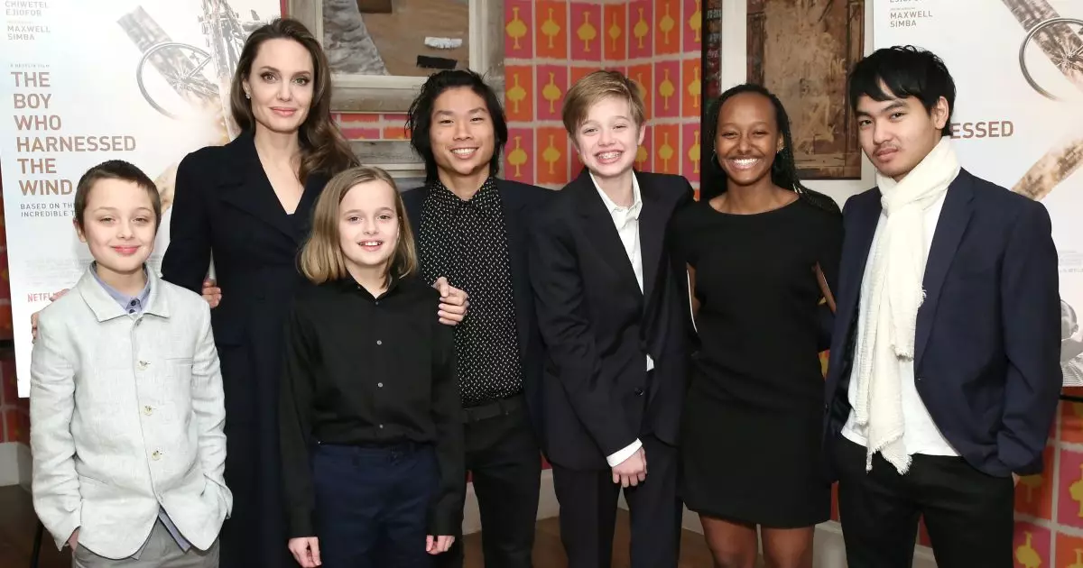 Barudak Angelina Jolie sareng Brad Pitt: Minuhan 6 Anak Béntang