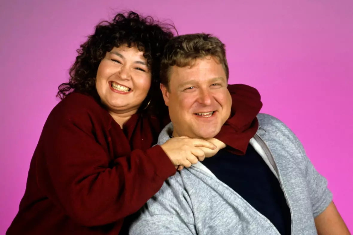 john goodman and roseanne barr