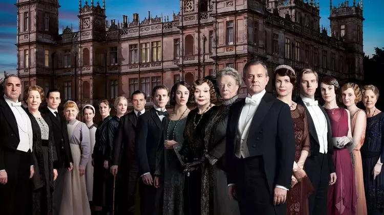 Rahasia Downton Abbey: tuang piring dina acara sareng pilem anu bakal datang