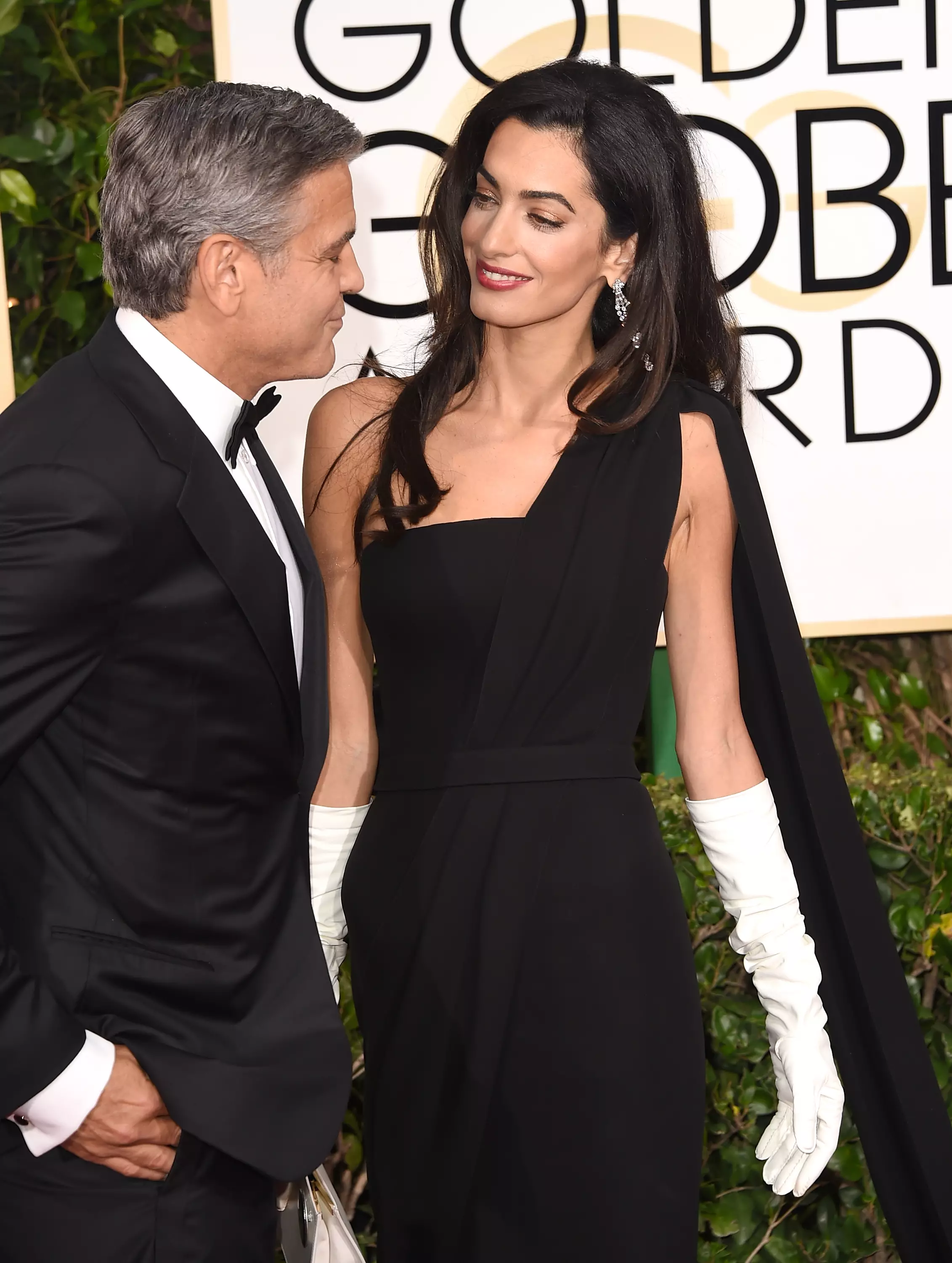 George'as Clooney Amal Clooney