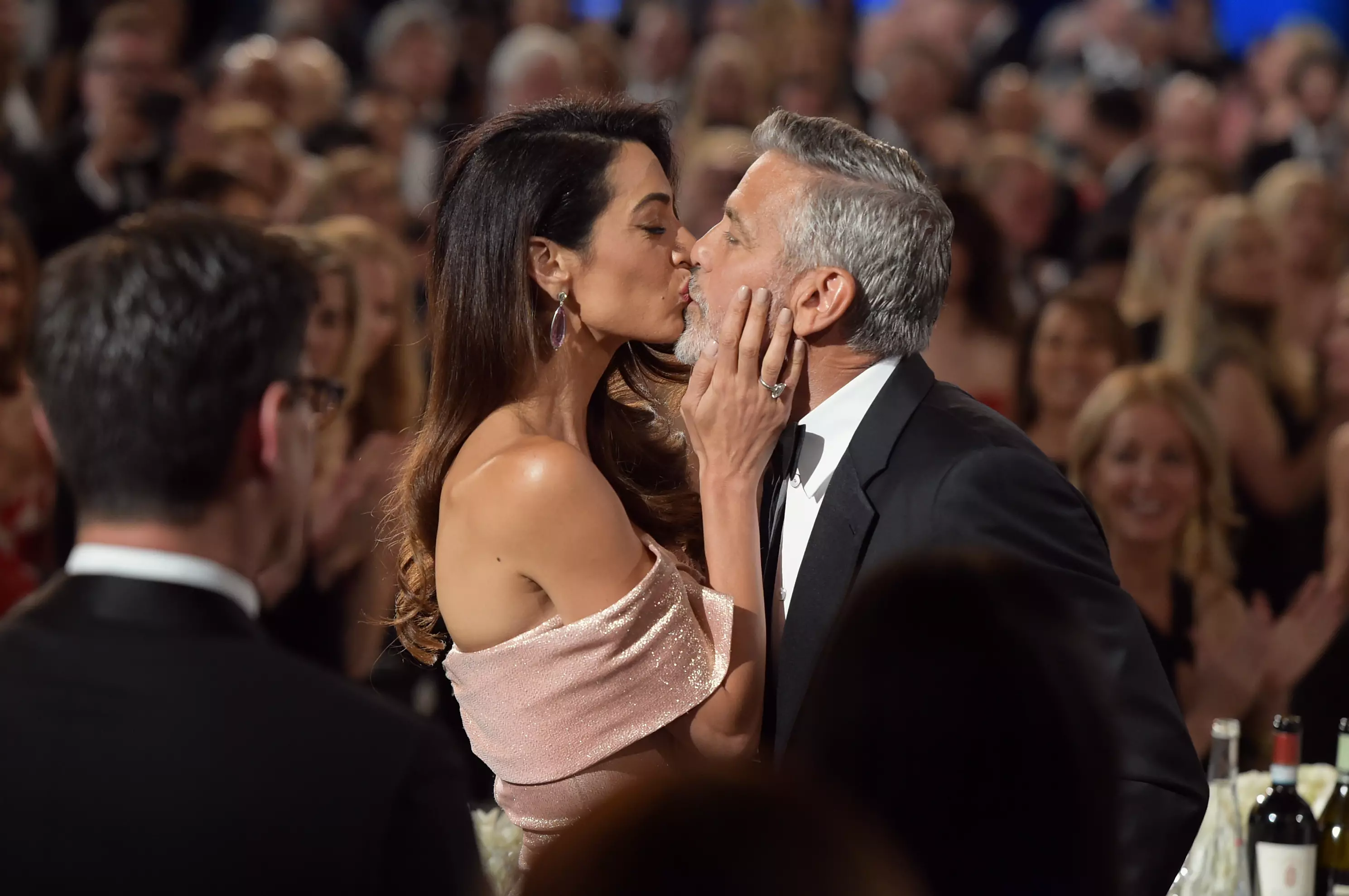 George'as Clooney Amal Clooney