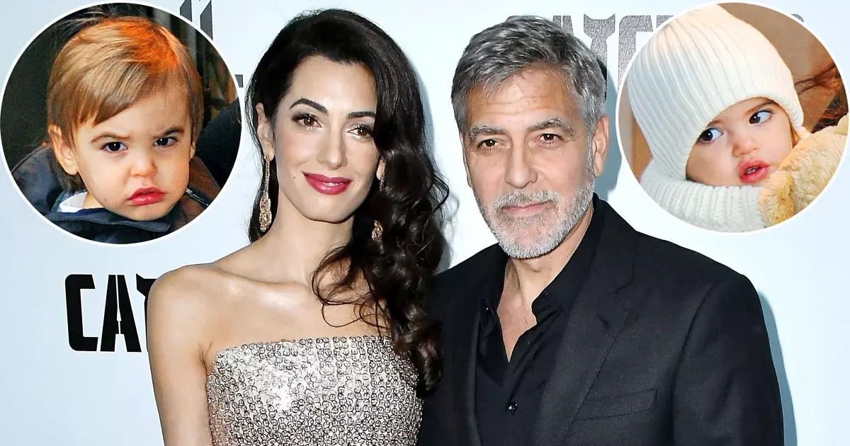 George Clooney sy ny vadiny Amal Clooney teny tsara indrindra ho an'ny ray aman-dreny