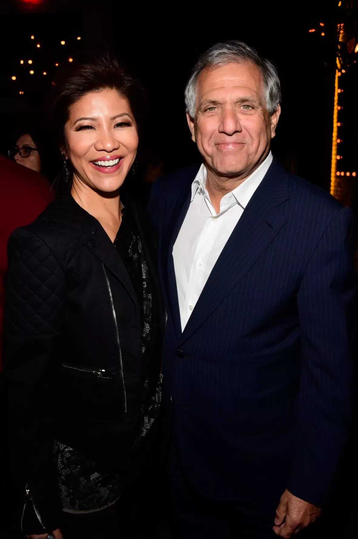 julie chen và leslie moonves