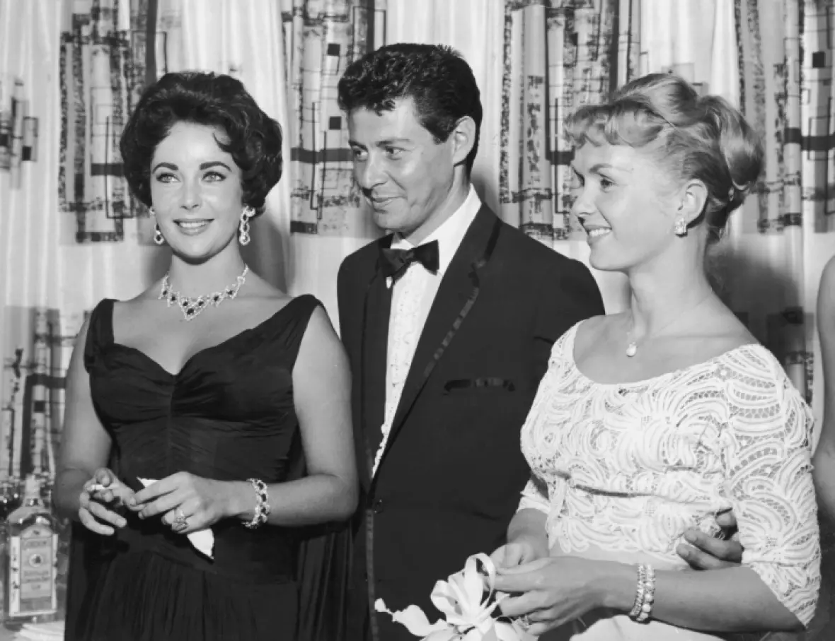 elizabeth taylor debbie reynolds getty bilder