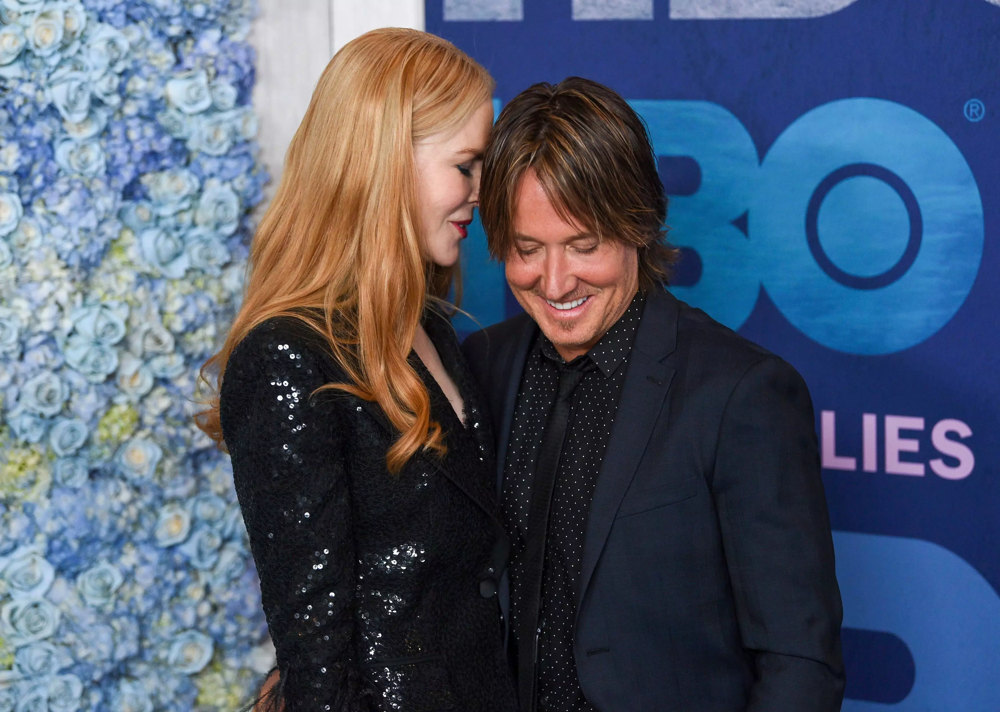 Nicole Kidman Keith Urban Cuddle Up Matul Avveniment Riċenti