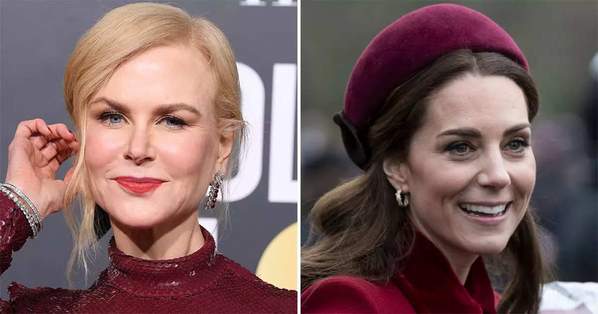 Si Nicole Kidman ay Nagsuot ng Estilo ng Buhok ni Kate Middleton Sa Golden Globes