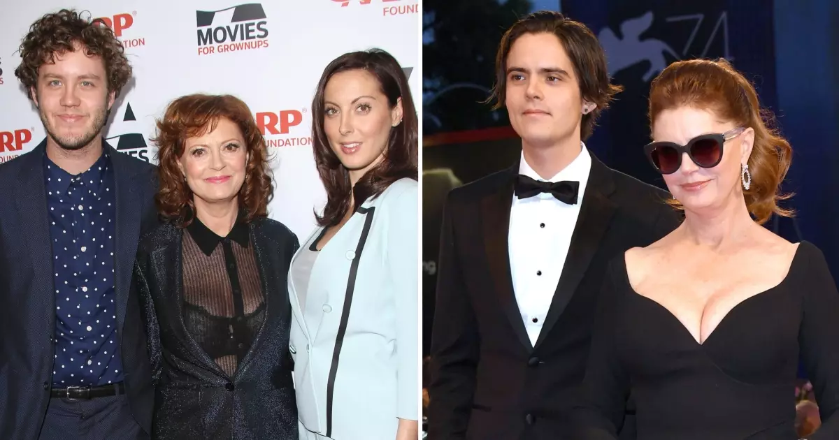 Ụmụ Susan Sarandon: Zute Kids Eva, Jack na Miles