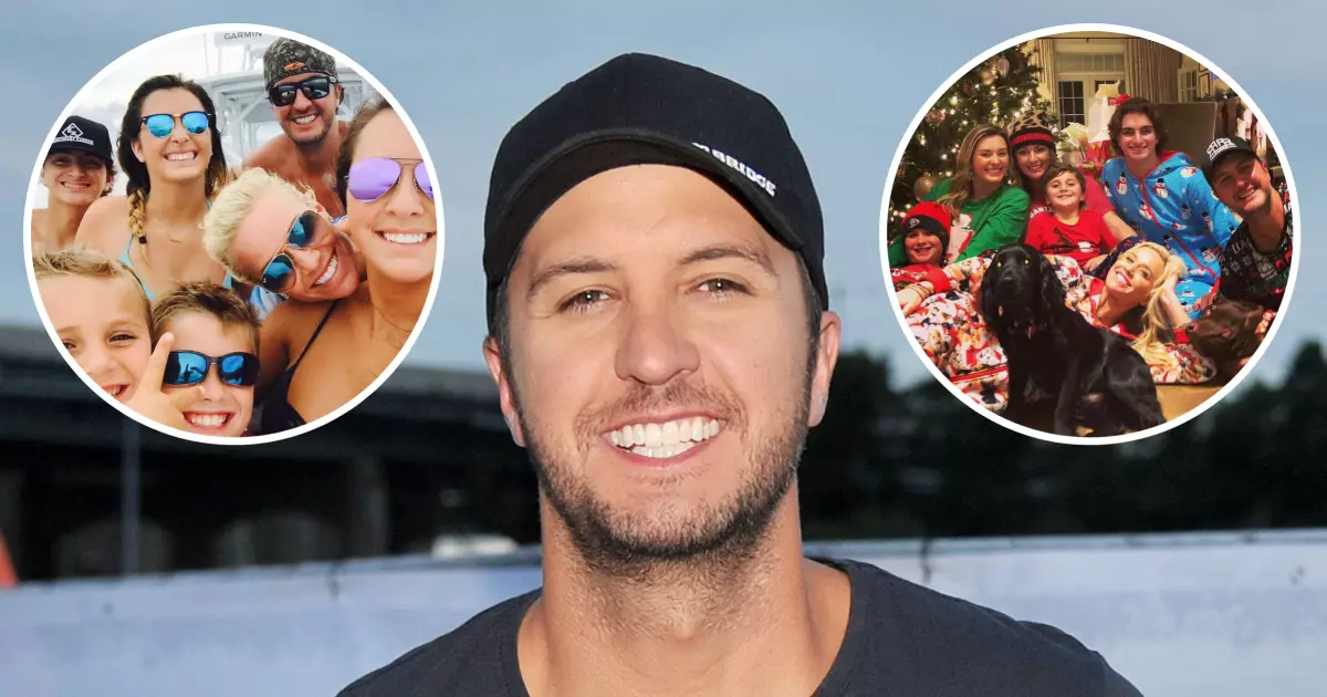 Ụmụaka Luke Bryan: Zute ụmụaka na ezinụlọ na nwunye Caroline