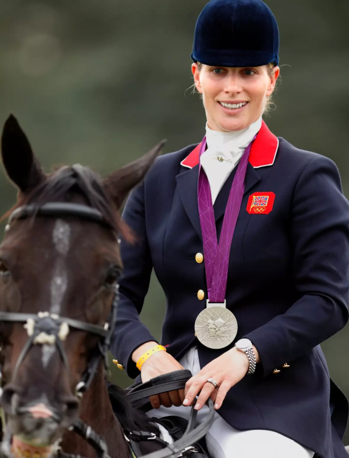 zara Tindall olympian olympics metal