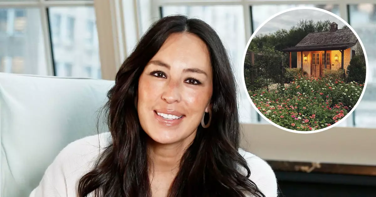 Joanna Gaines-en lorategia bisitatu Texasko jabetzan: baserriaren argazkiak