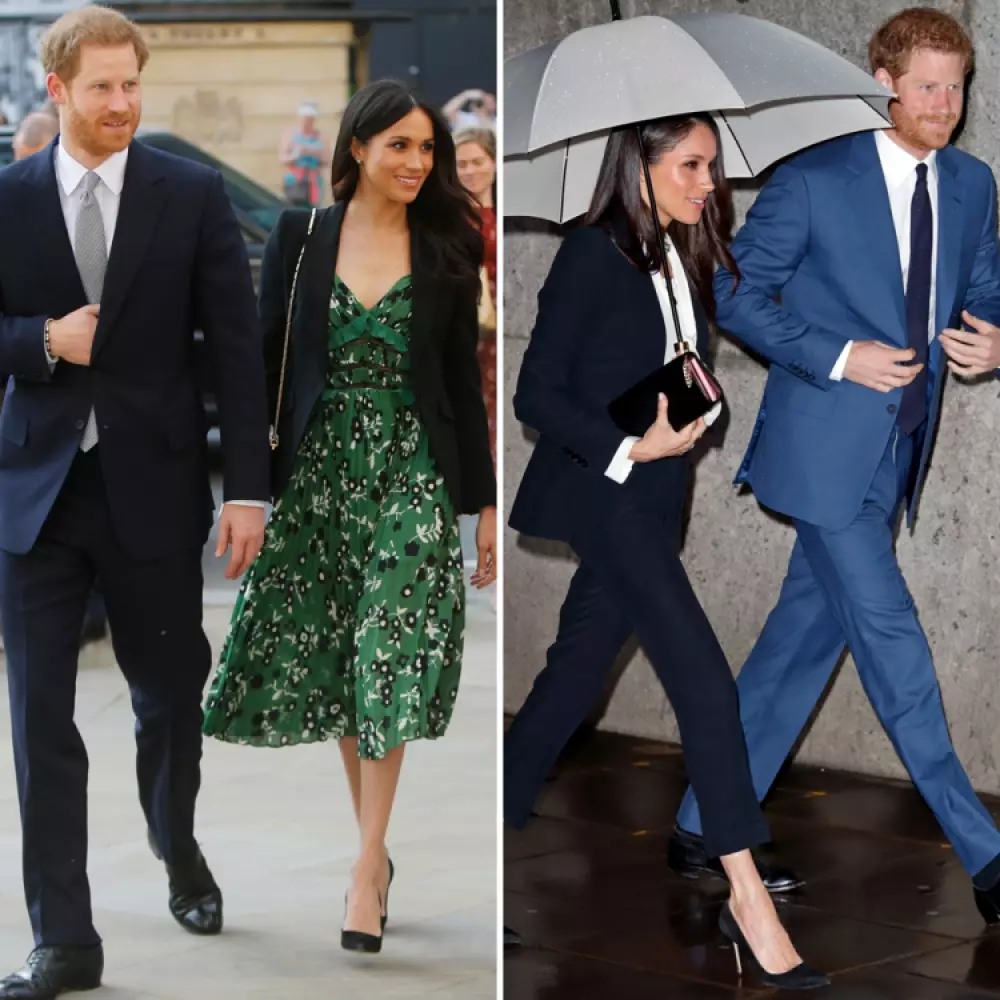 meghan markle split images de getty