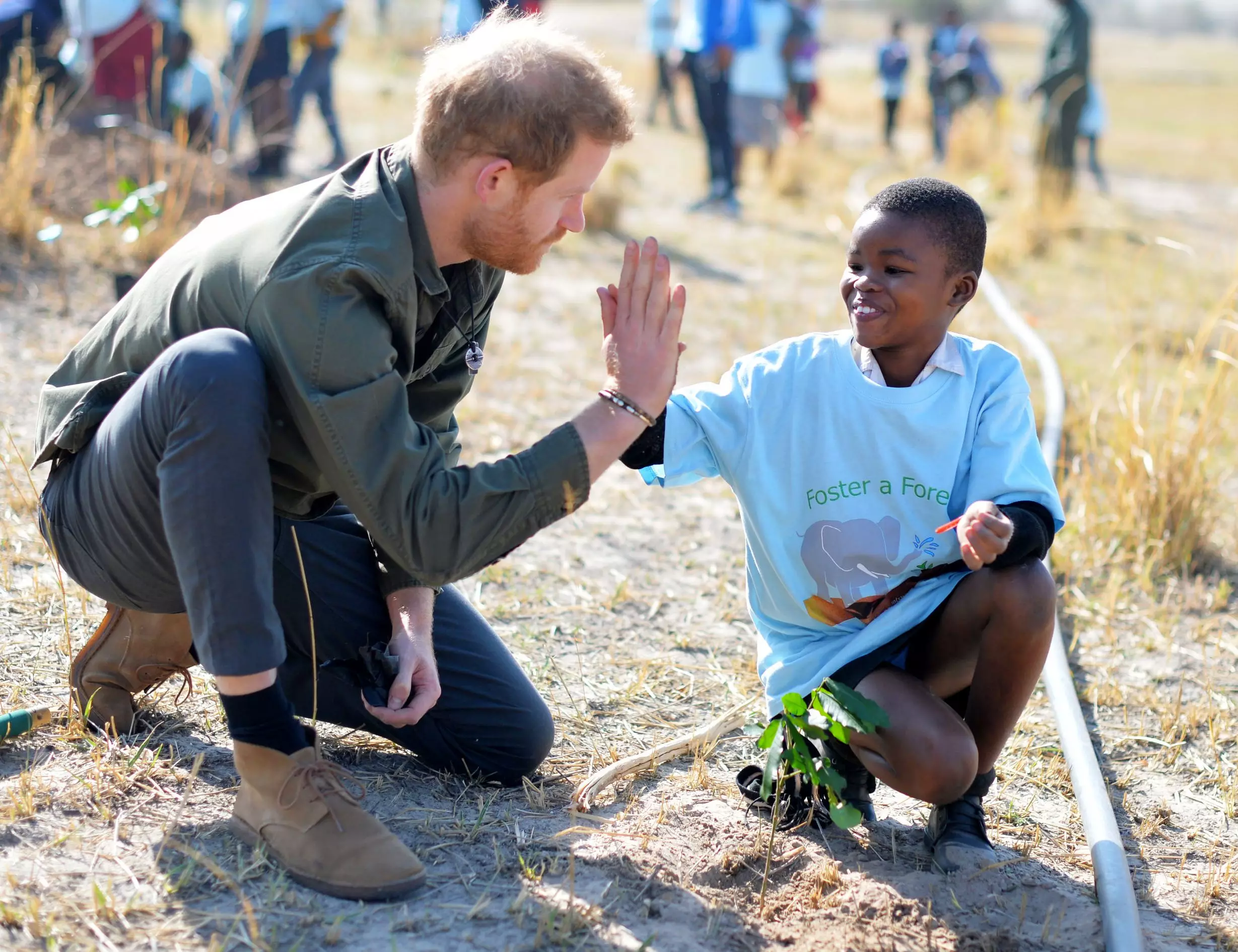 Pagbisita ni Prince Harry sa Africa - 26 Sep 2019