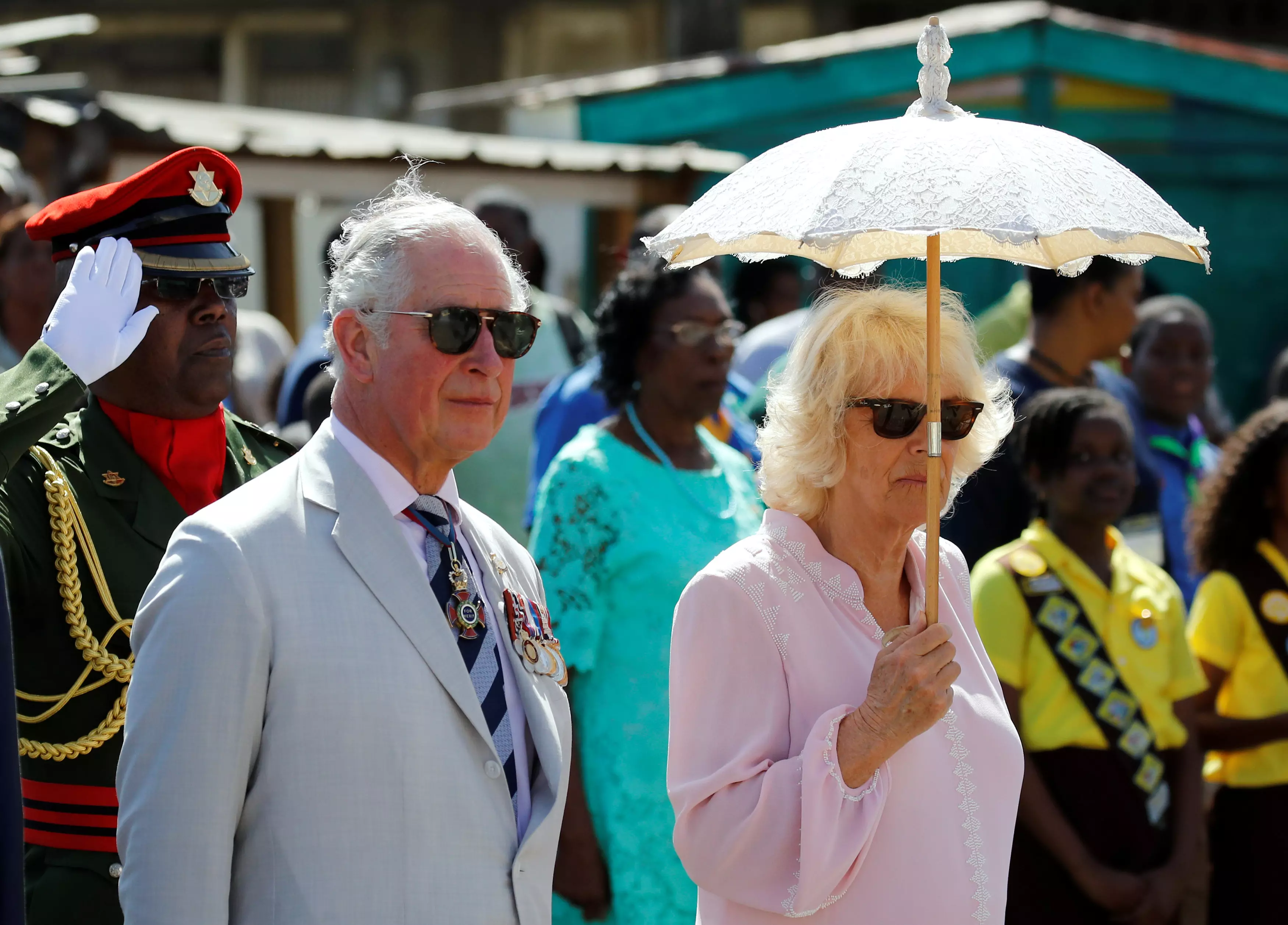 Prince Charles Camilla Duchess o Cornwall