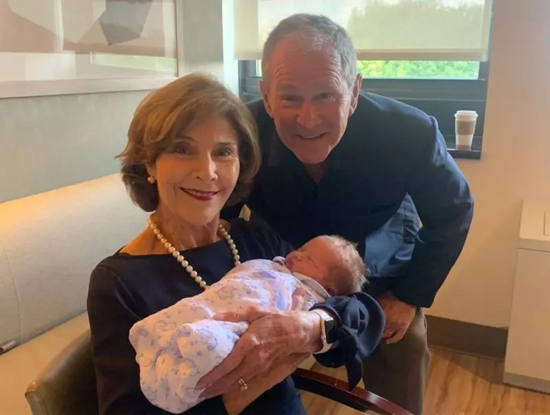 george-w-bush-jenna-hager-son-birth