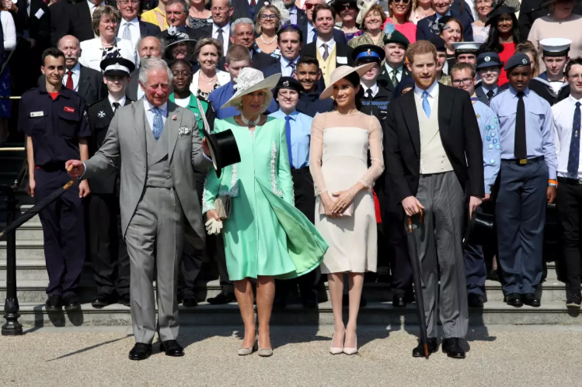 prince charles prince harry meghan markle getty images