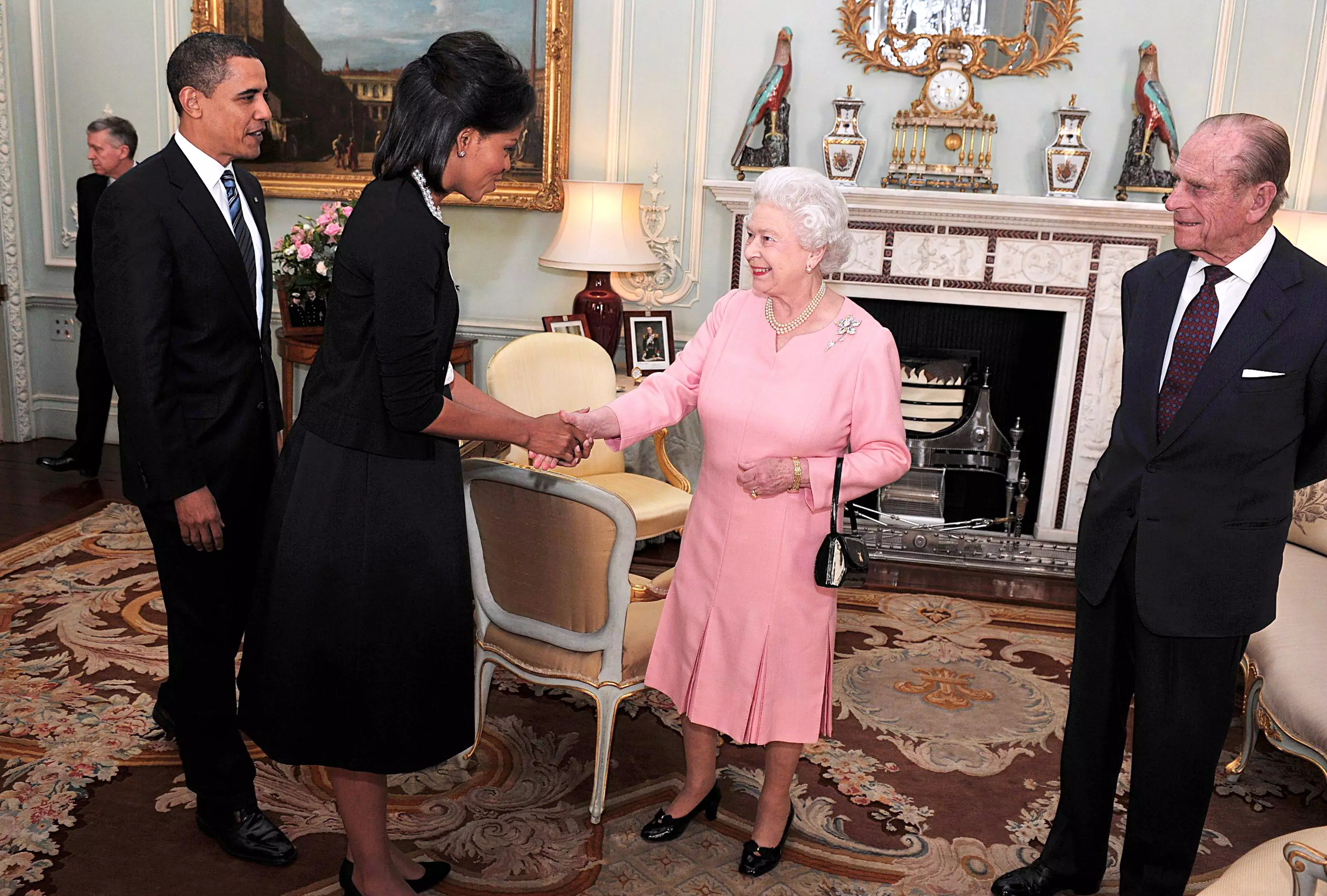 Michelle Obama dan Ratu Elizabeth