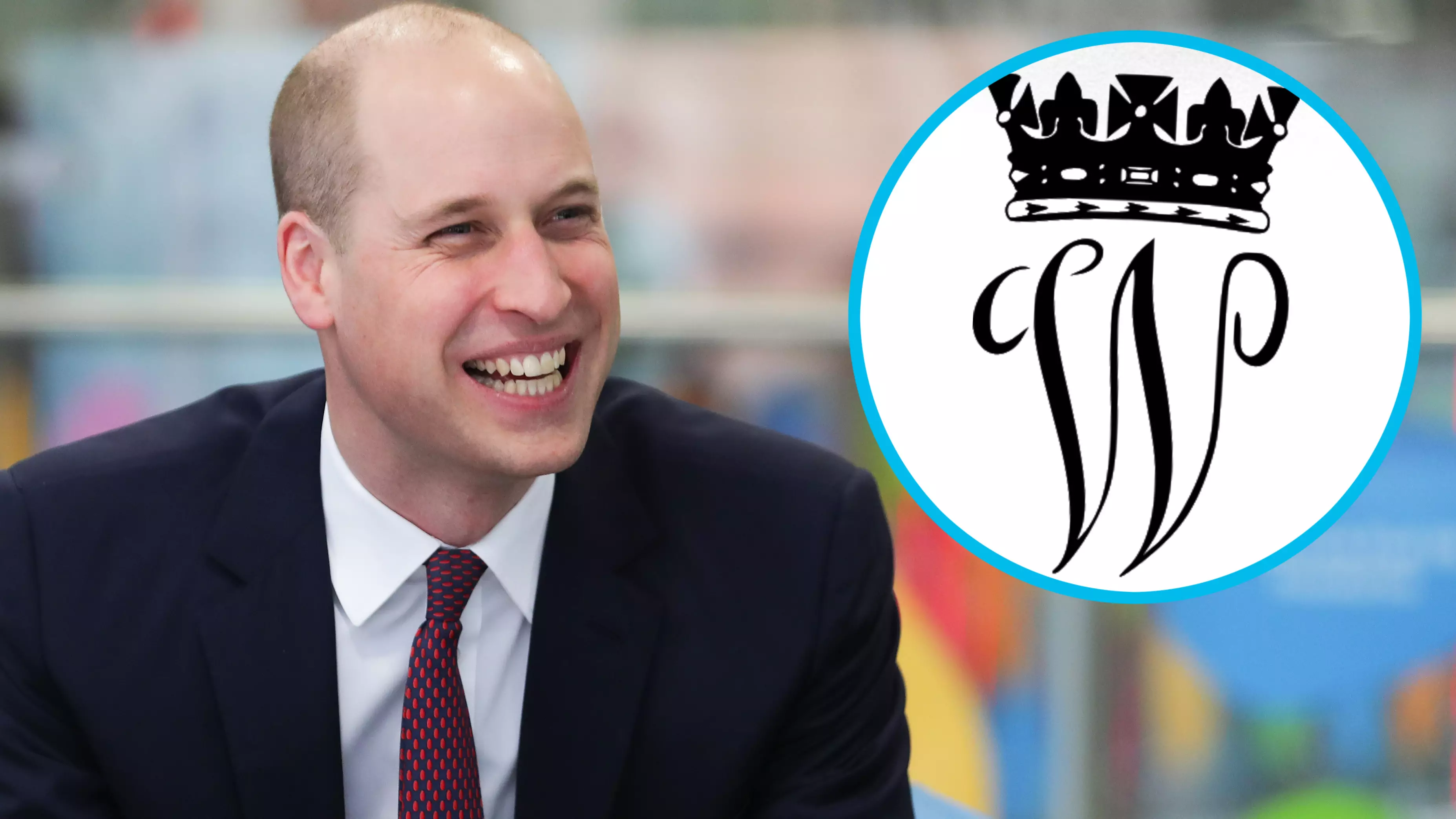 Prince William Royal monogram