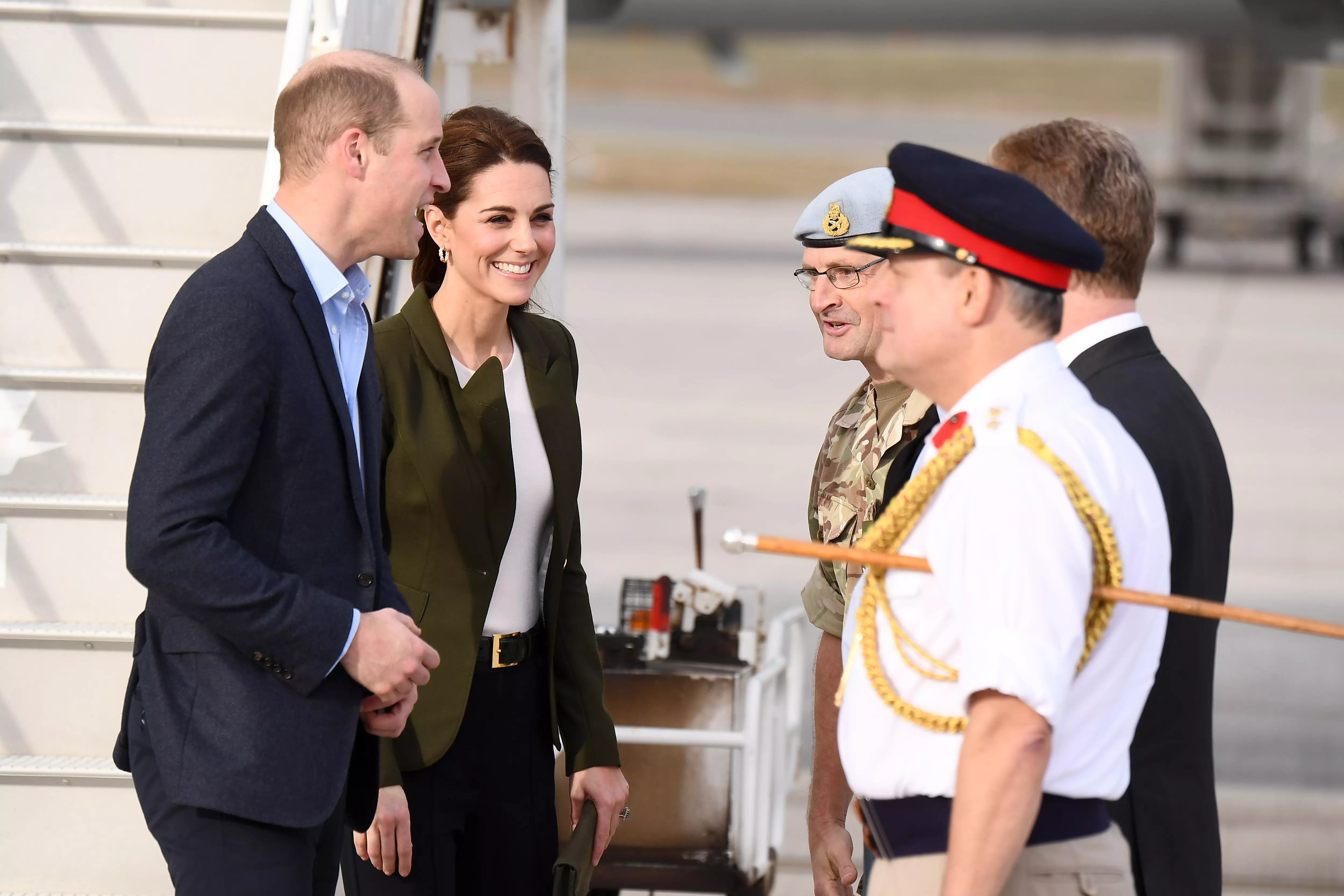 Kate Middleton prints William