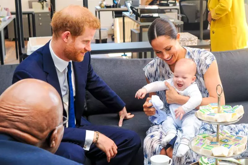 Princ Harry i Meghan Markle i Archie