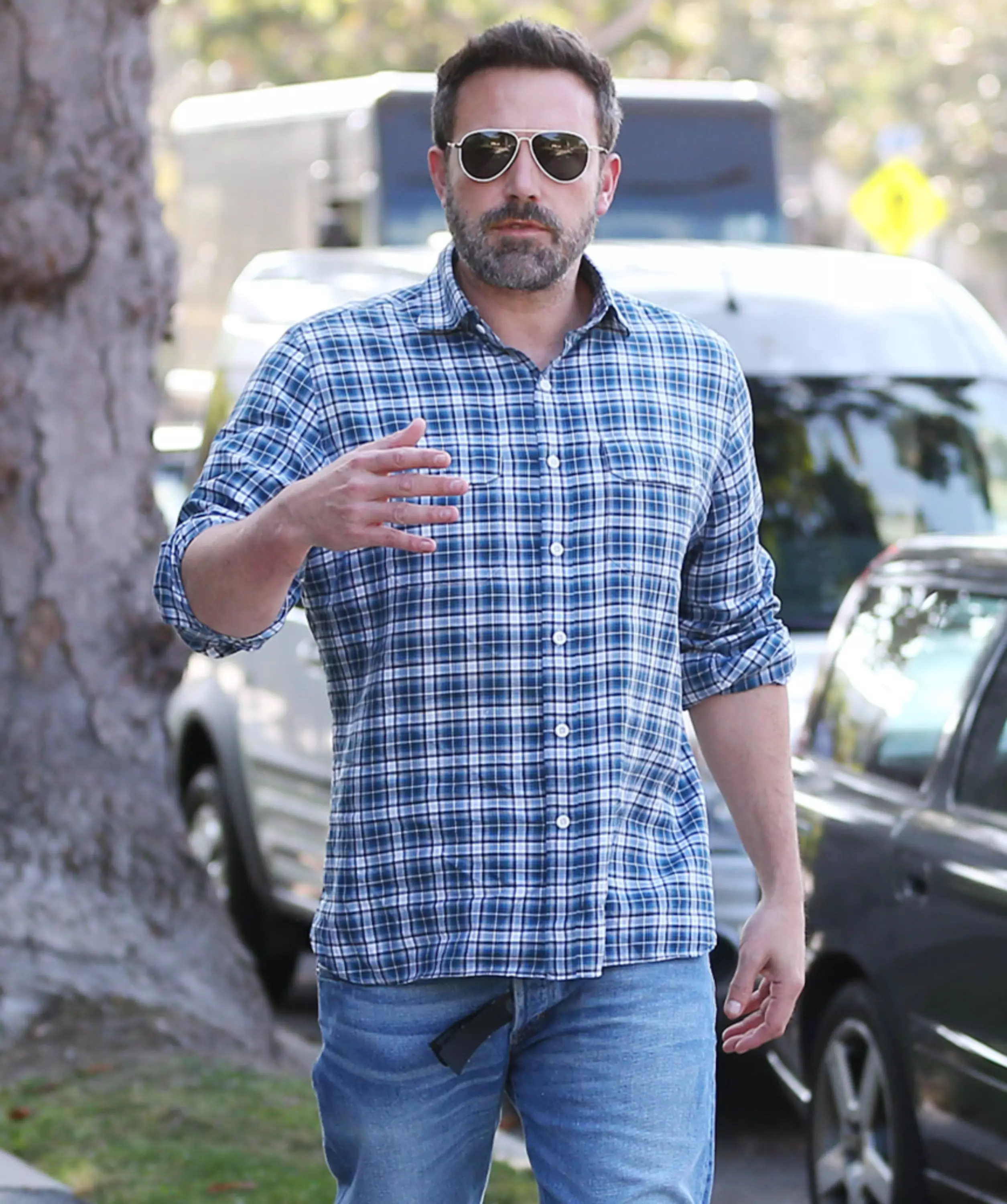 Ben Affleck își ia copiii cu mama sa în Los Angeles